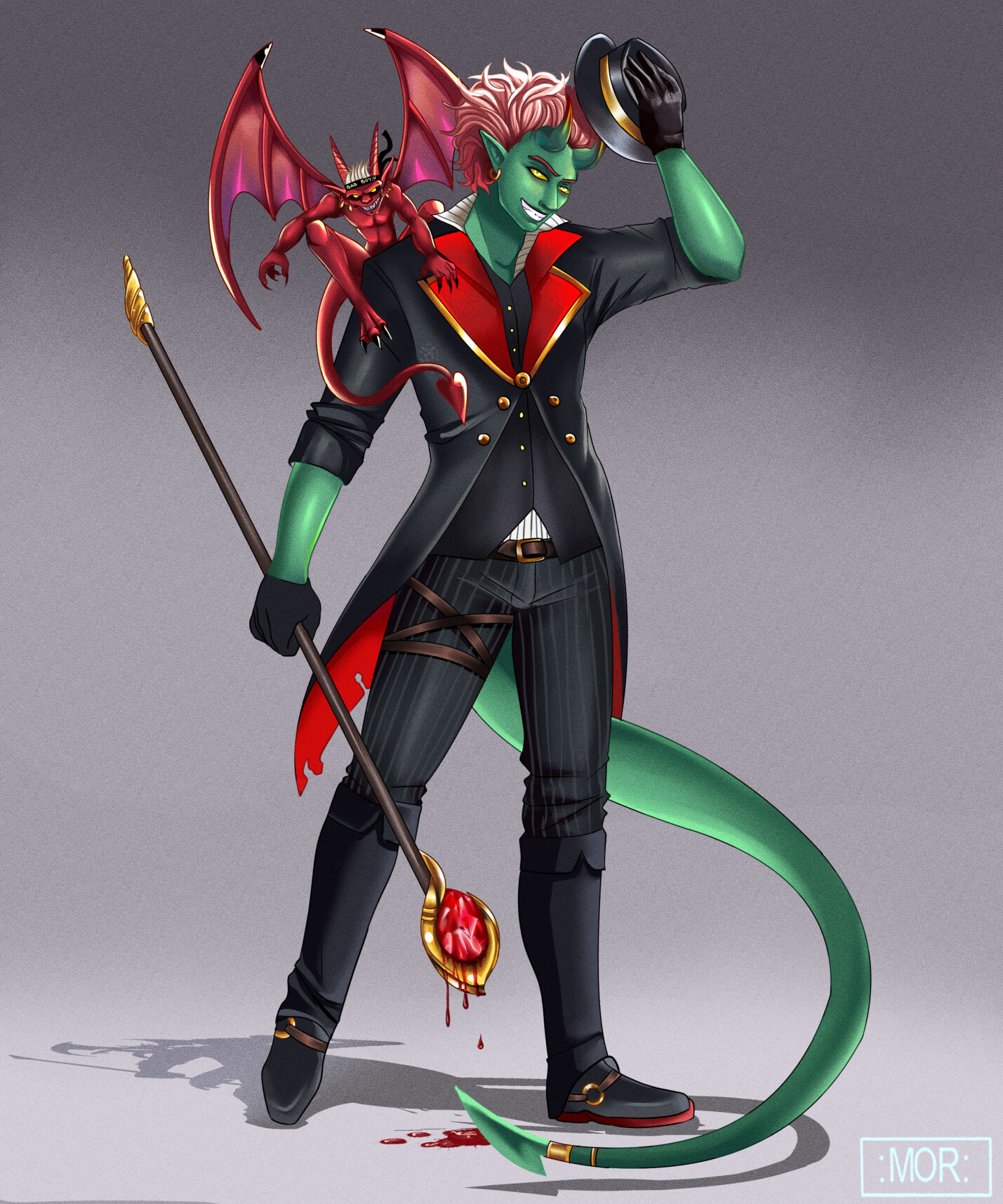 ArtStation - DnD Tiefling