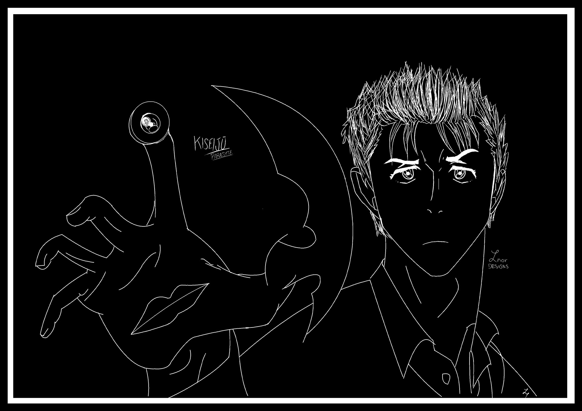 ArtStation - Parasyte illustrations