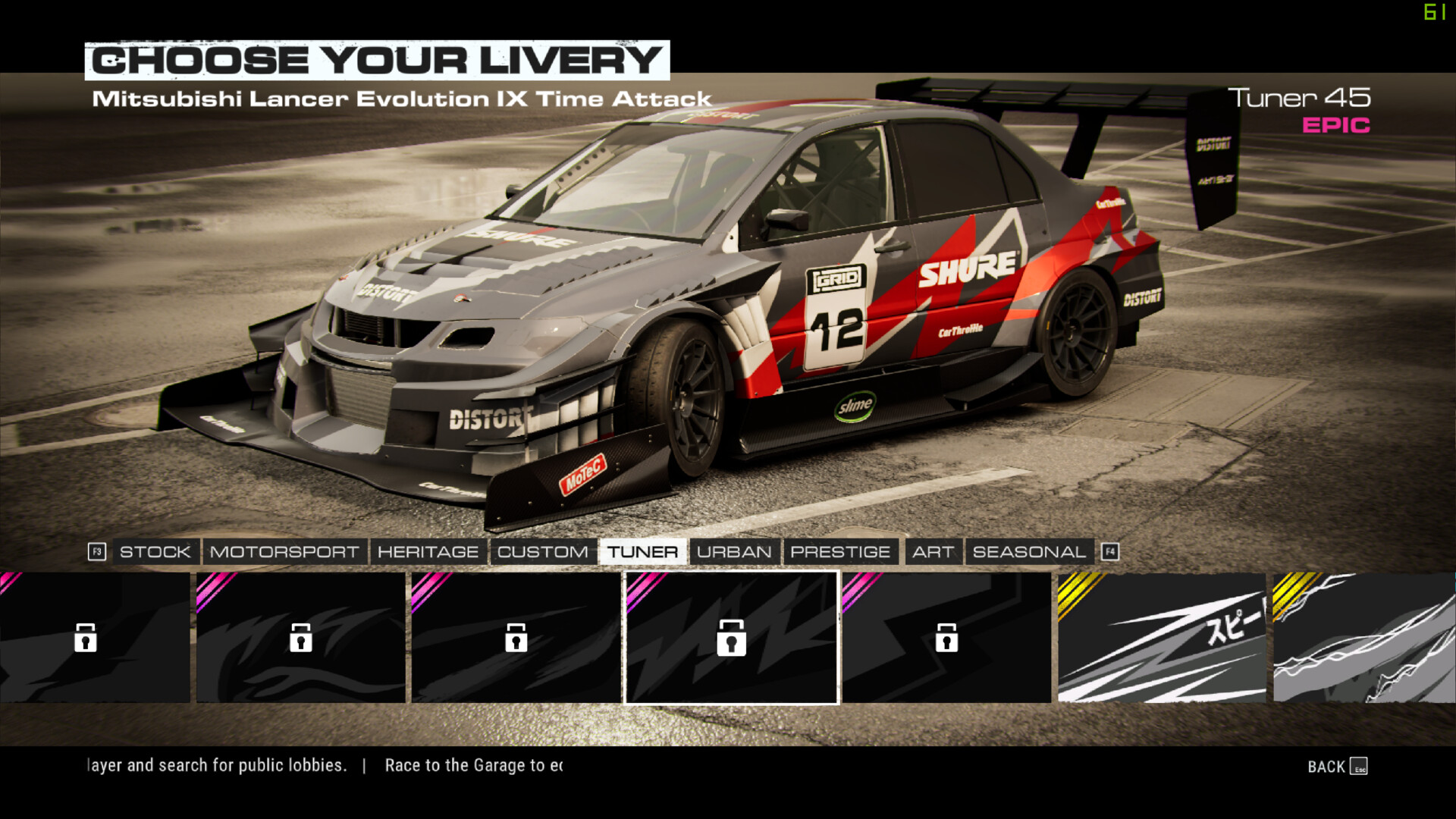 Arthur Tam - GRID 2019 - Livery Design