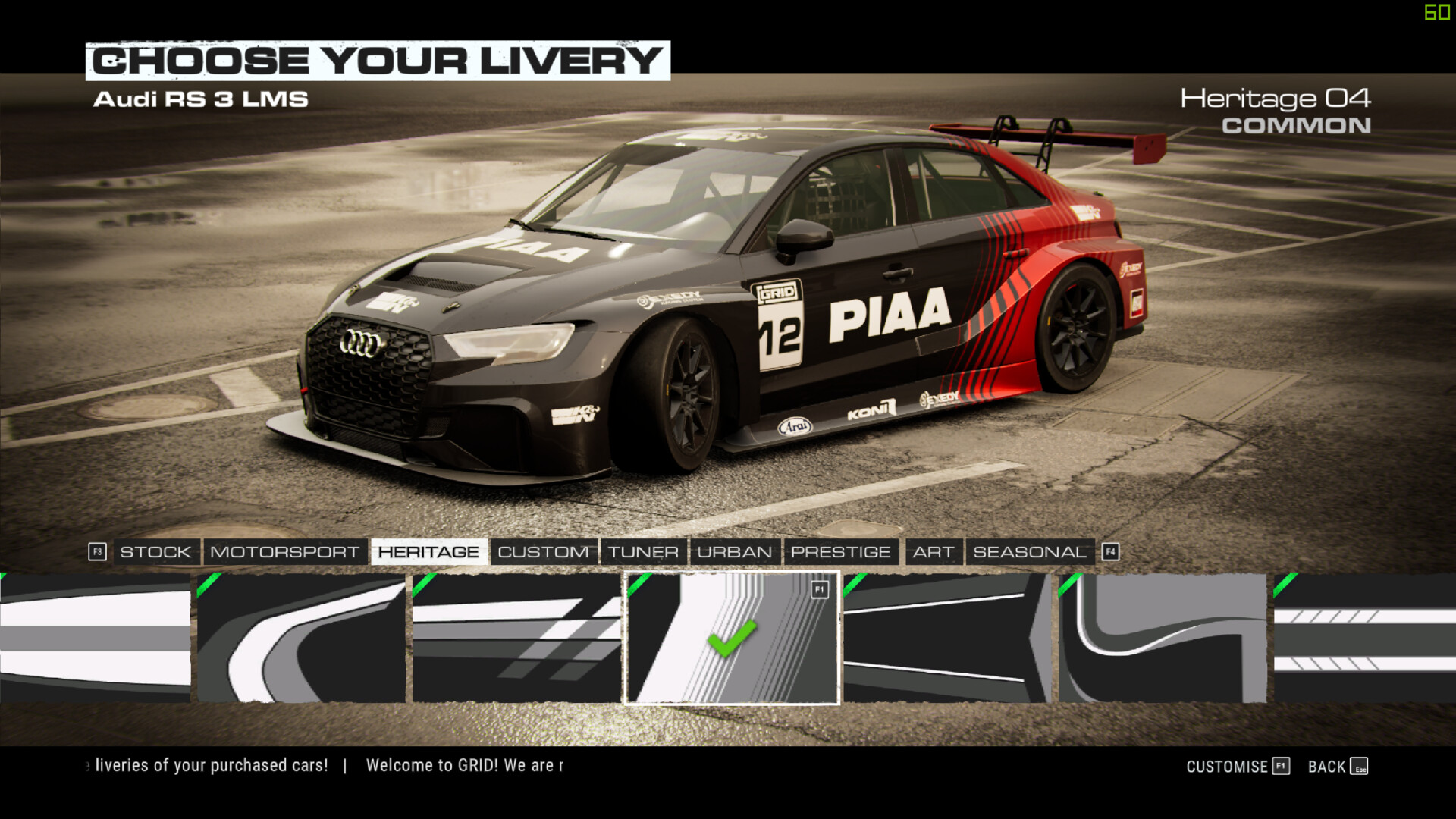 Arthur Tam - GRID 2019 - Livery Design