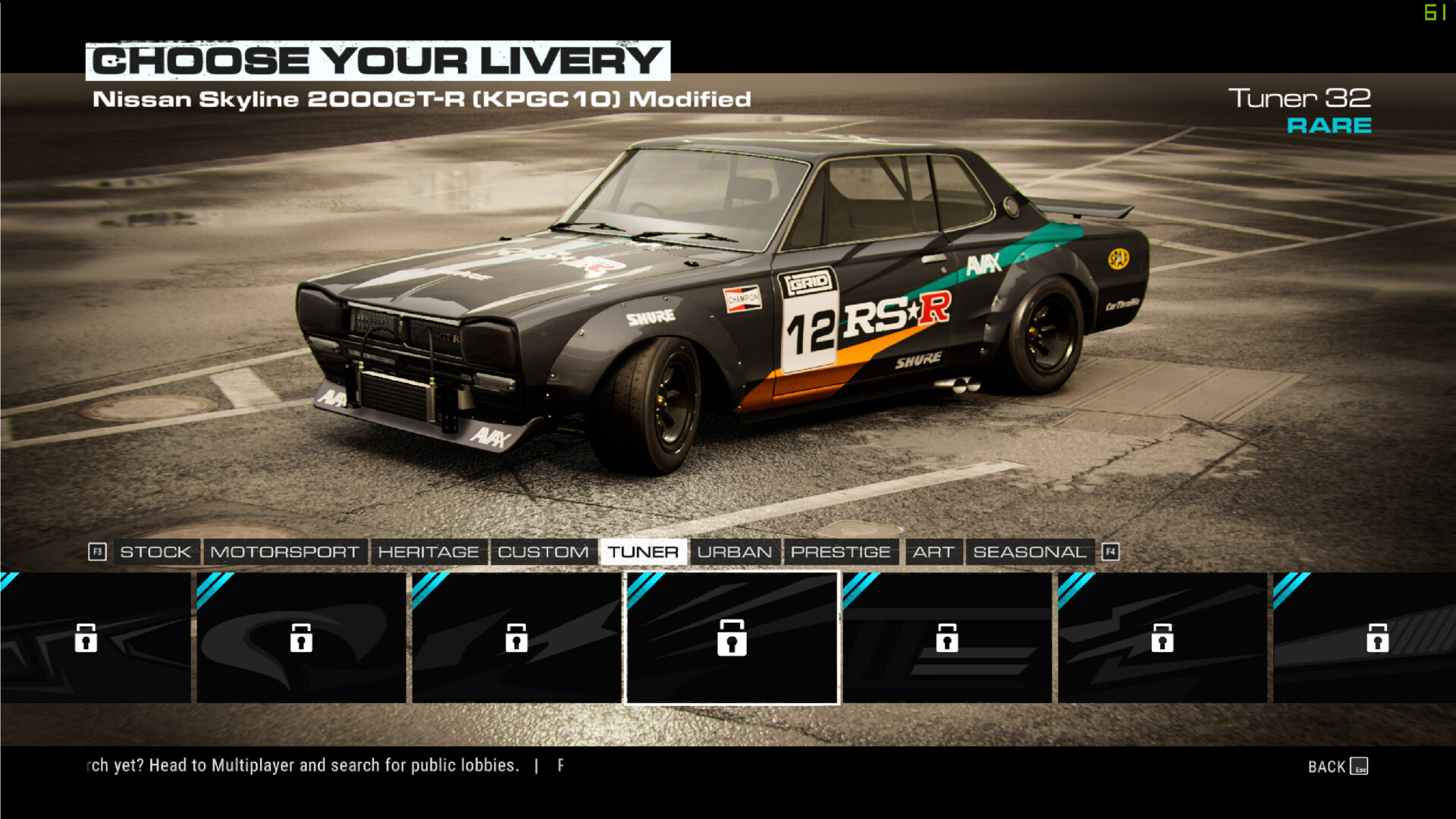 Arthur Tam - GRID 2019 - Livery Design