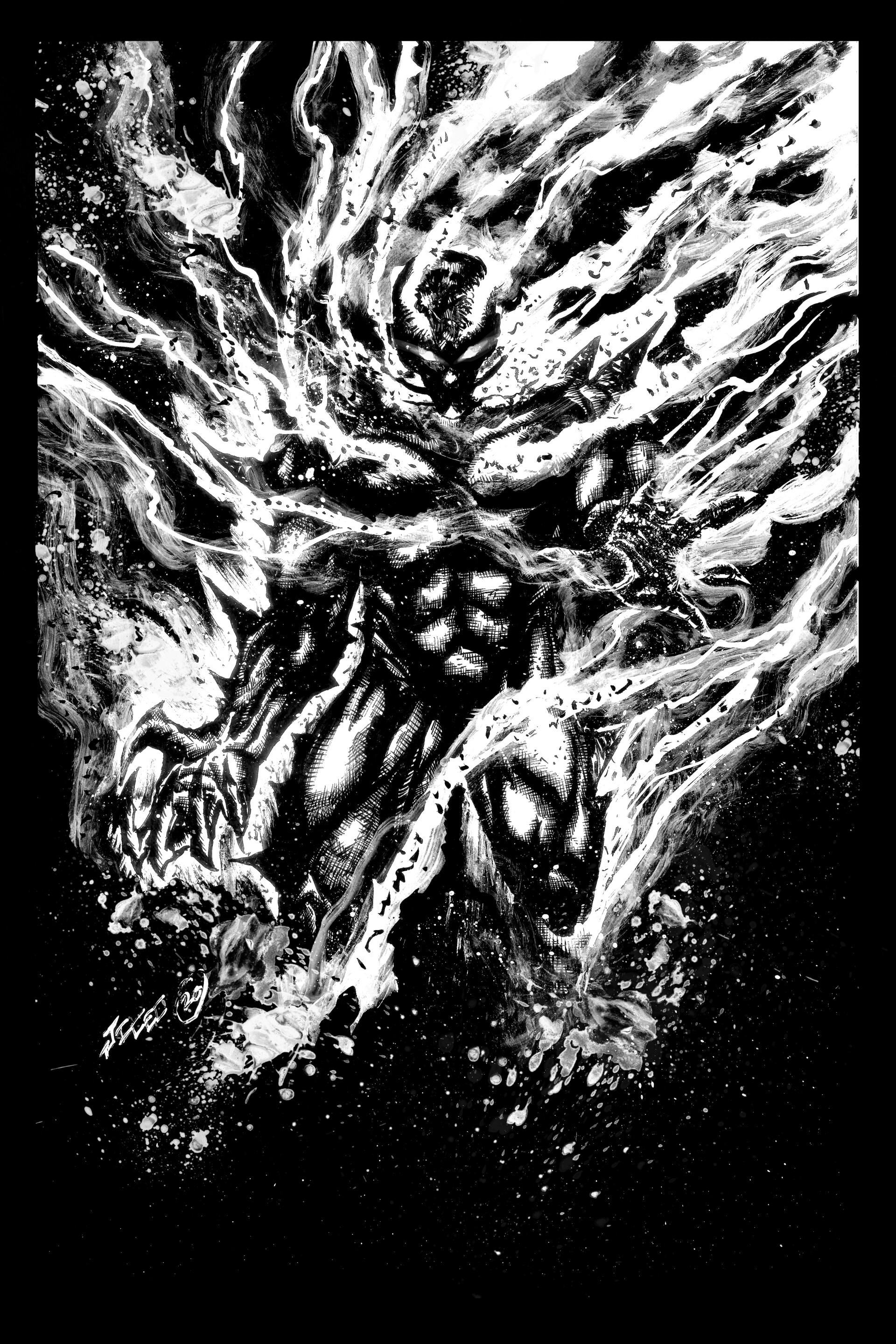 ArtStation - DC COMIC'S BRIMSTONE fanart by me.
