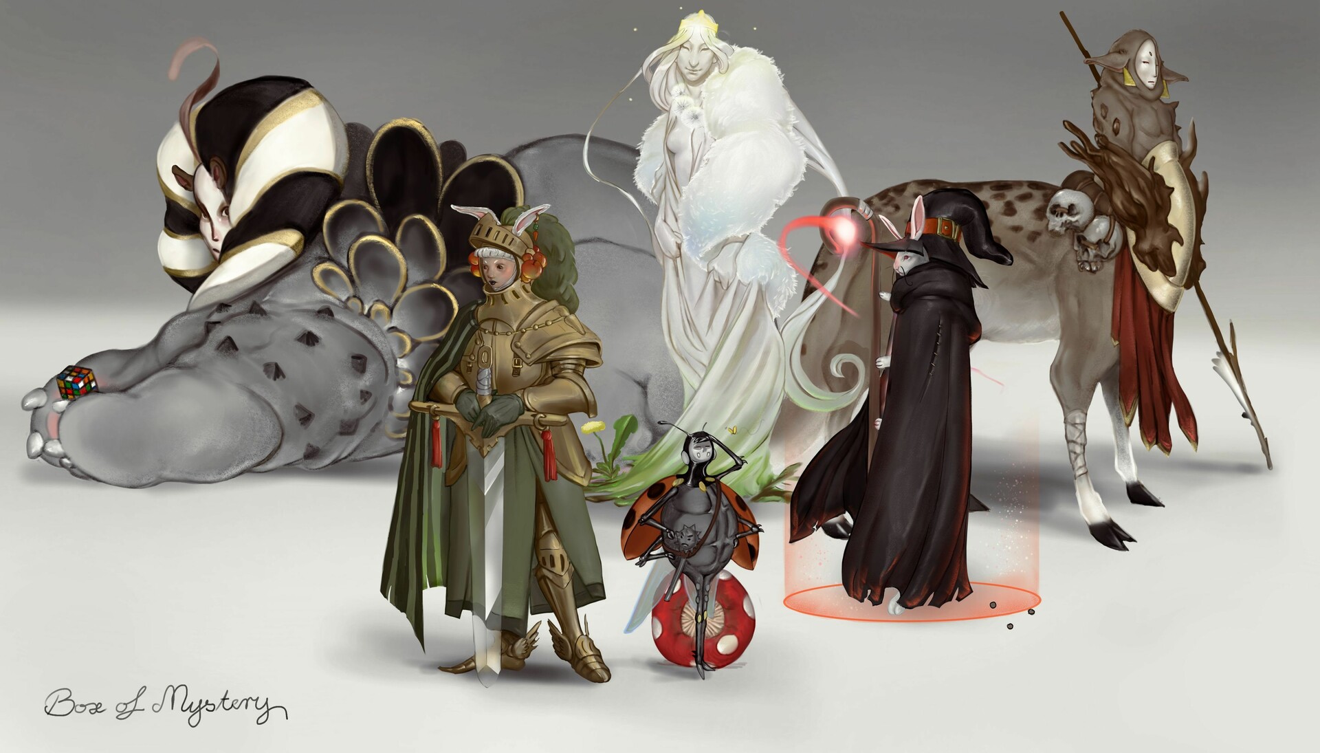 ArtStation - LIGHTBOX EXPO 2020 Challenge: Character Design