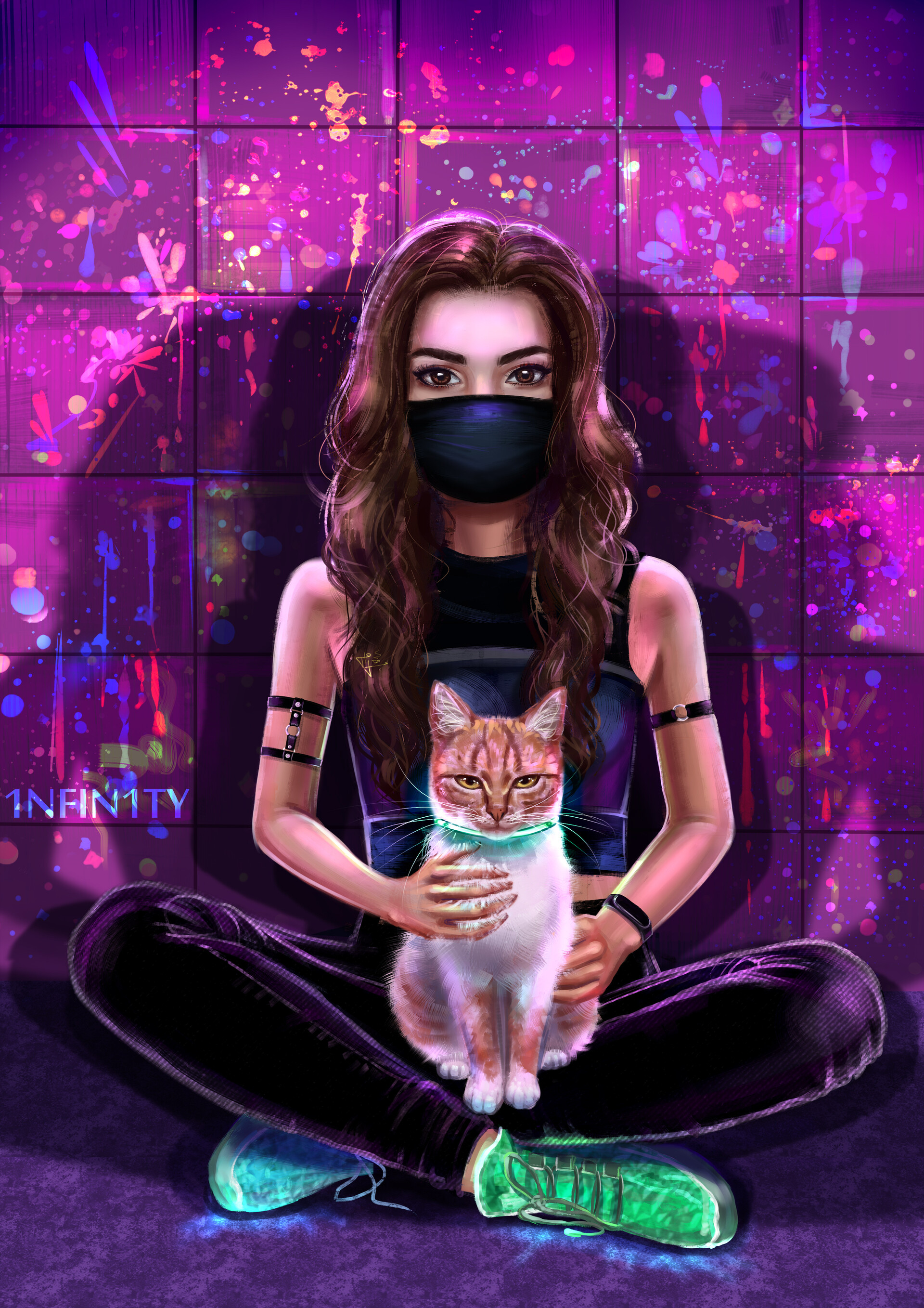 ArtStation - Purple power | commission