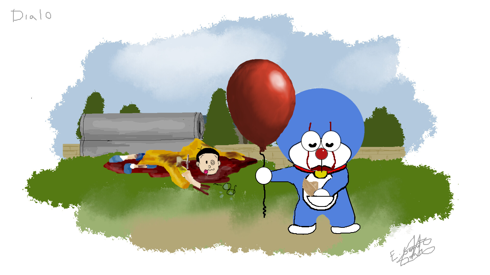 Artstation Fan Art Doraemon