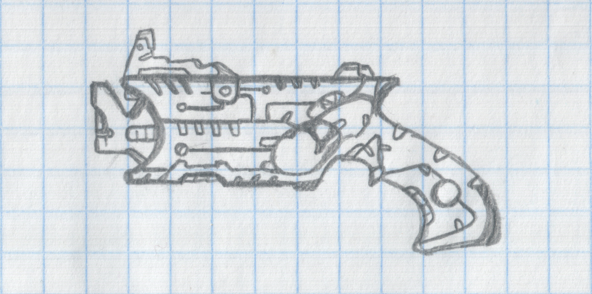 ArtStation - Blaster - design - sketch