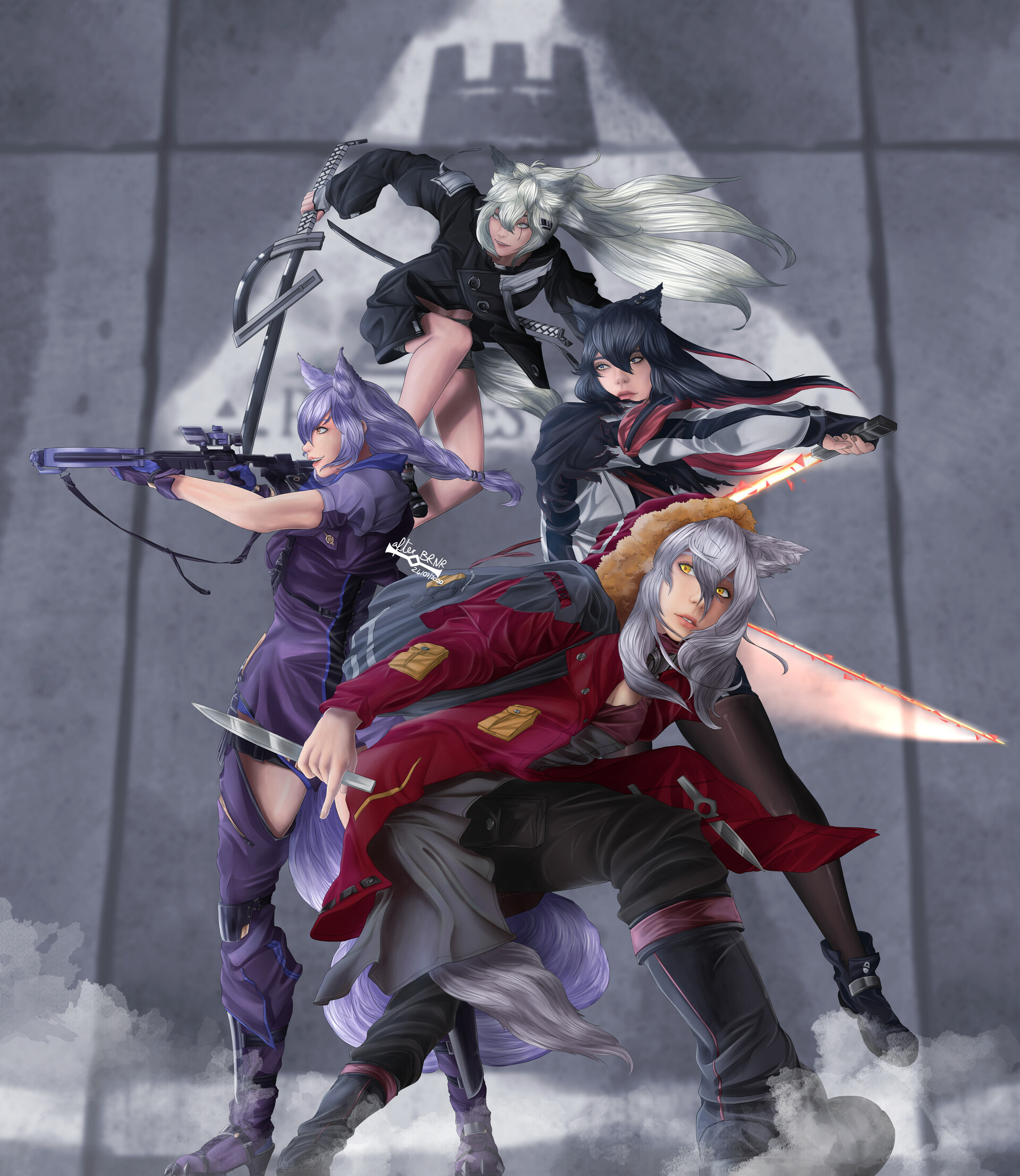 ArtStation - Wolf Pack