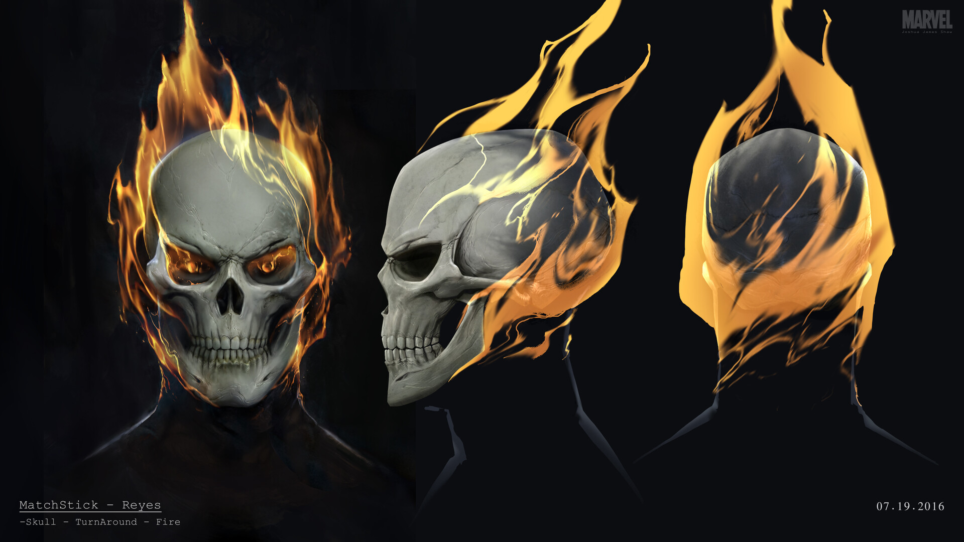 Ghost Rider Face Wallpaper