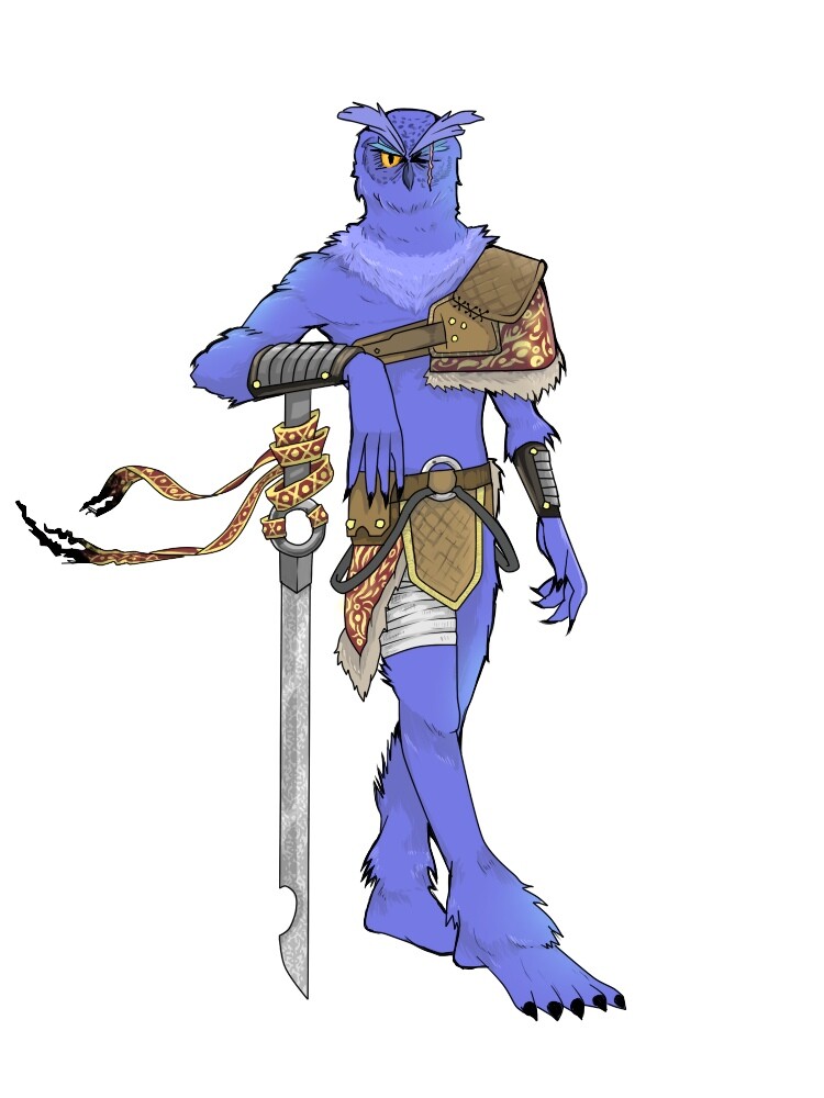 ArtStation - The Greatest Owl Warrior