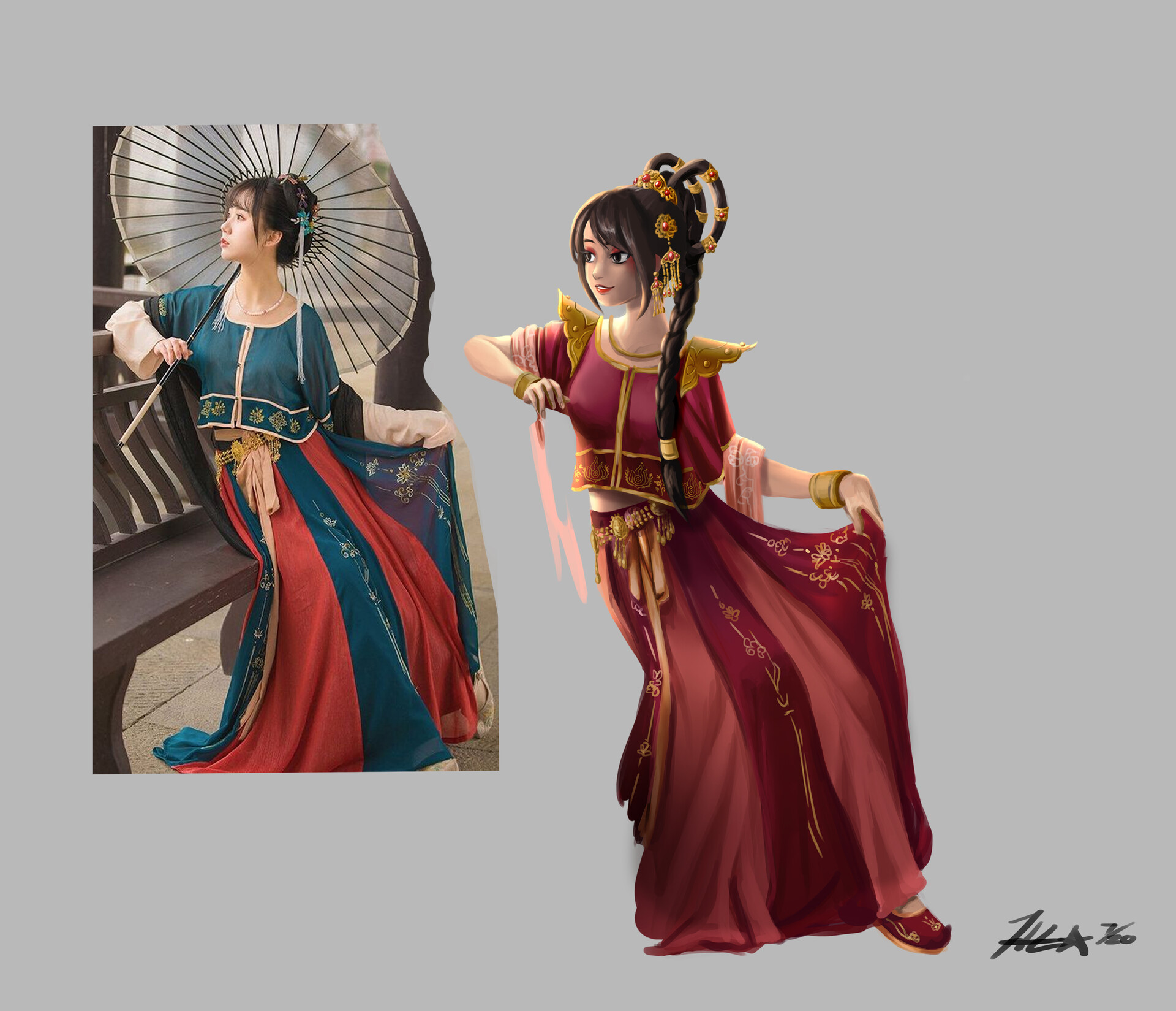 Mai Azula Fire Nation Costume