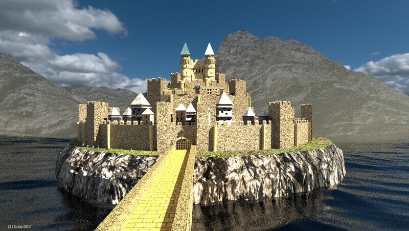 ArtStation - The Castle of Zahara