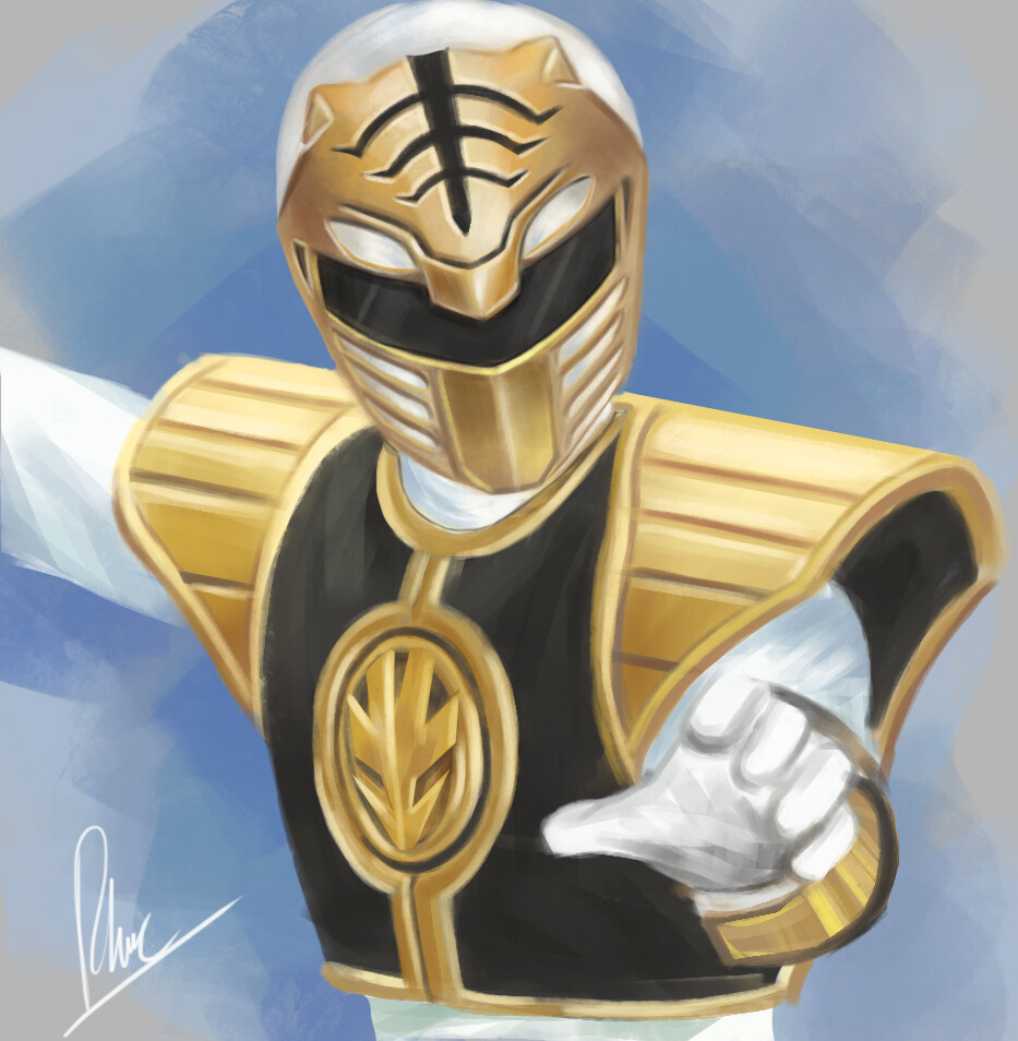ArtStation - white ranger