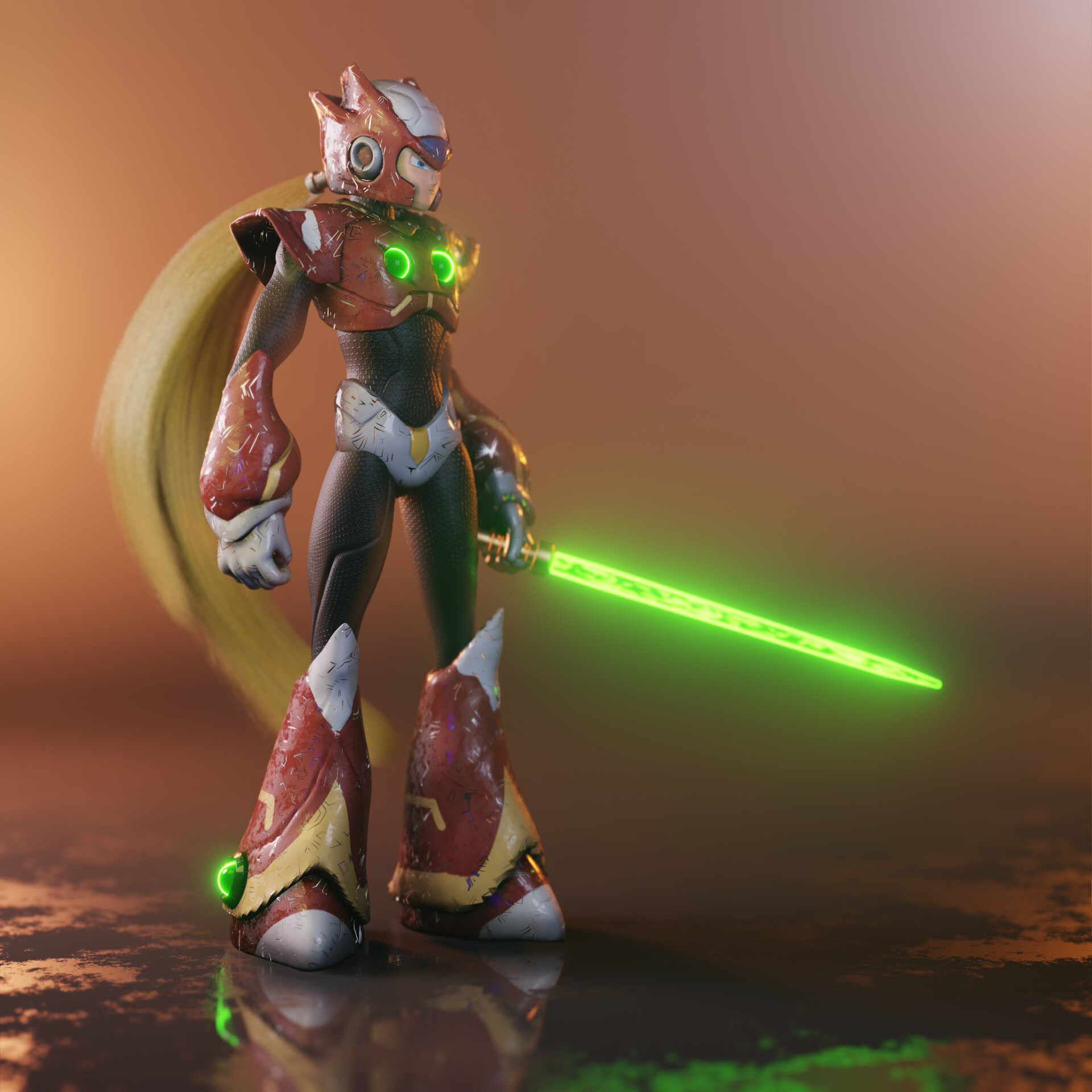 ArtStation - Zero from Megaman X