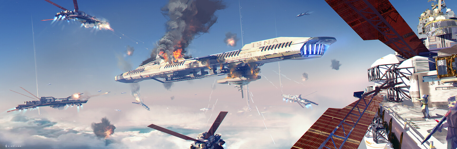 ArtStation - We are under heavy attack