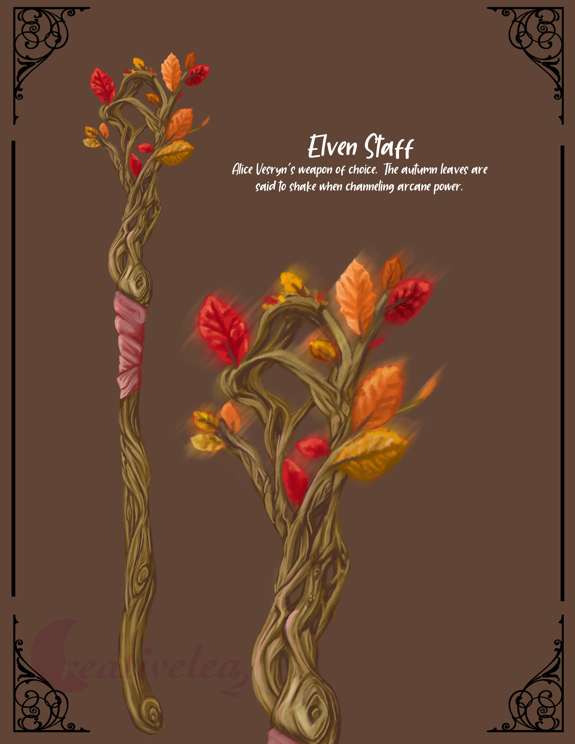 ArtStation - Autumn Staff