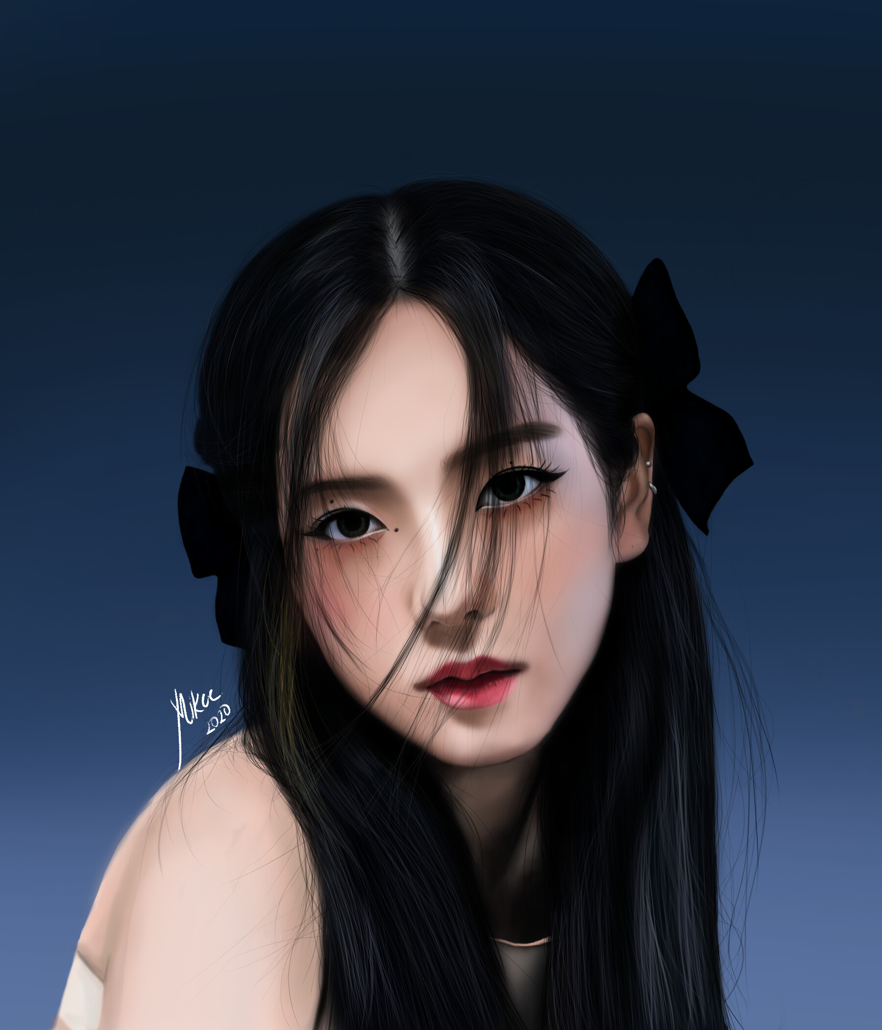 ArtStation - BLACK PINK JISOO FAN ART