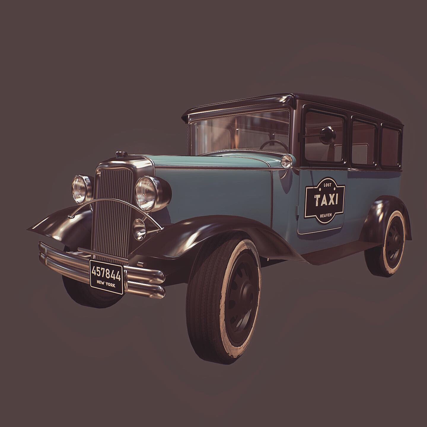 ArtStation - Mafia Ford Model A 1930