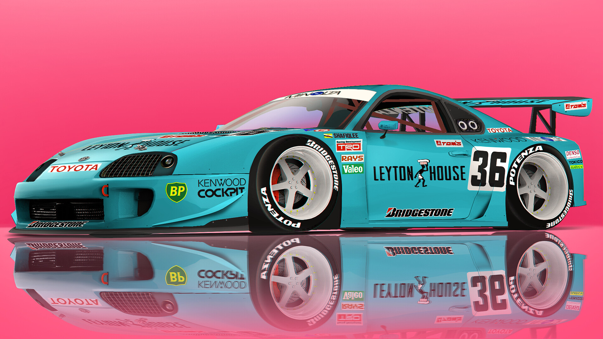 Shafiq Lee - Toyota Supra GT500 'TOM's Leyton House'