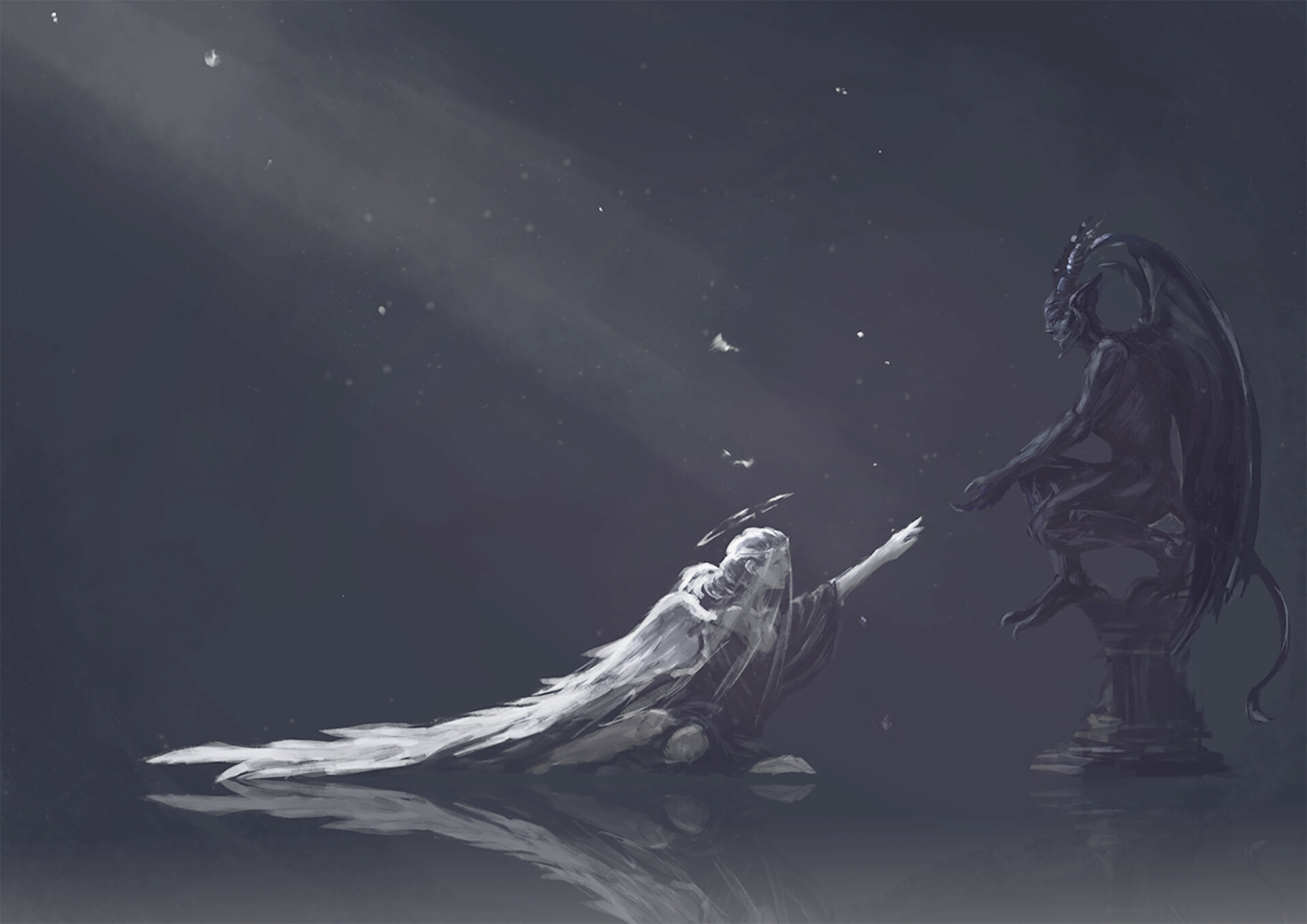 ArtStation - Fallen Angel