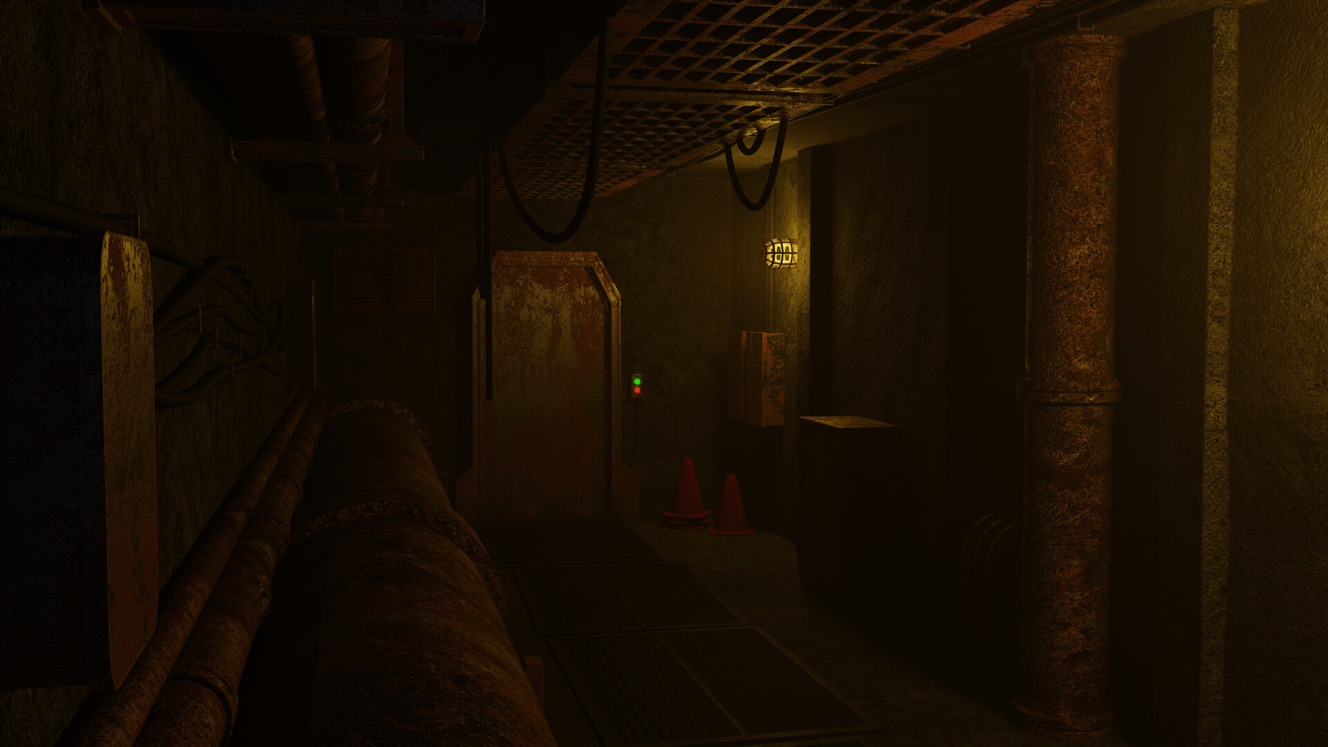 ArtStation - A Dark Corridor