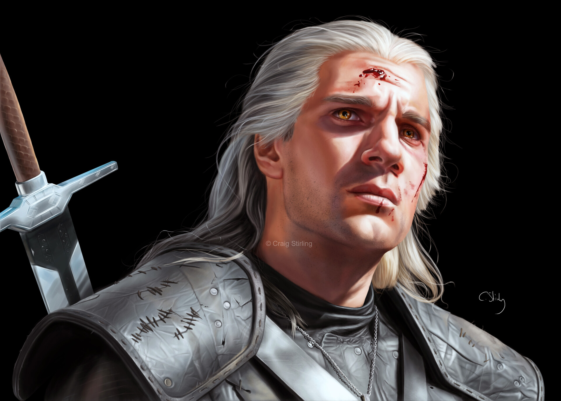 ArtStation - Henry Cavill The Witcher 01