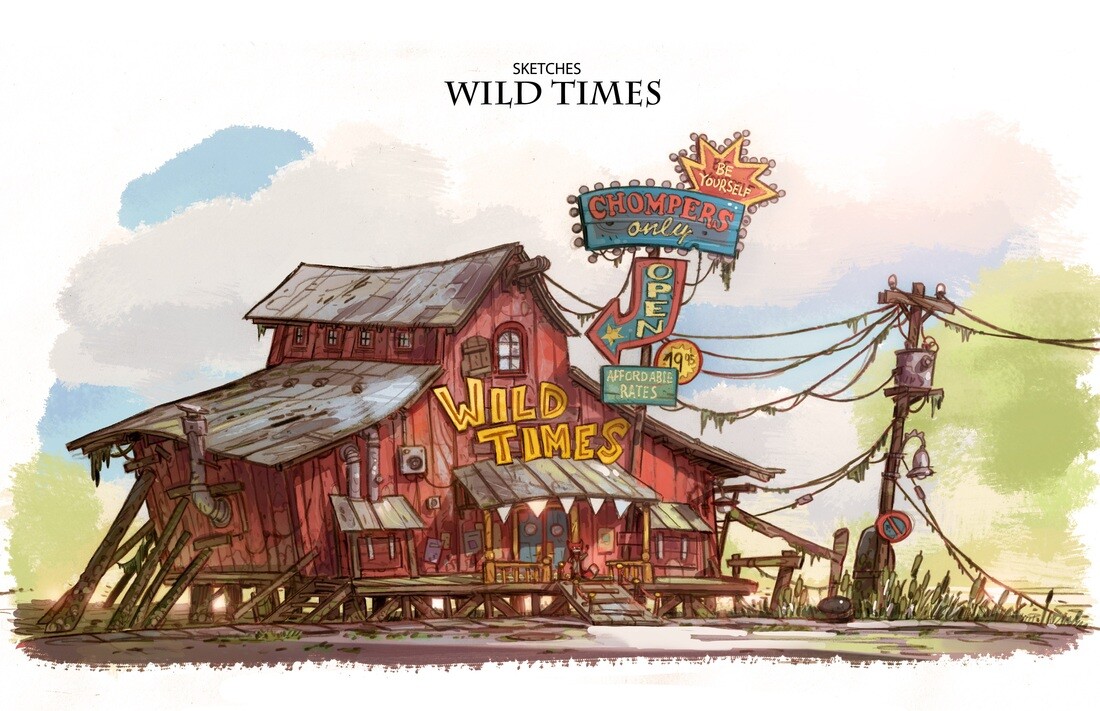 Ash - Zootopia Concept Art