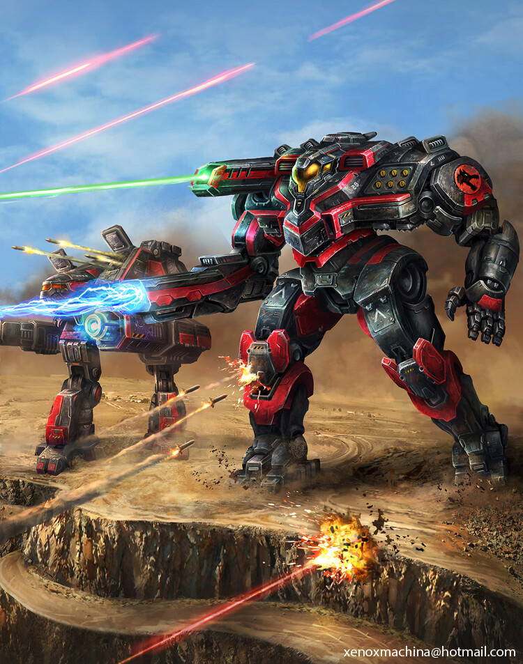 ArtStation - BattleTech: Divided We Fall