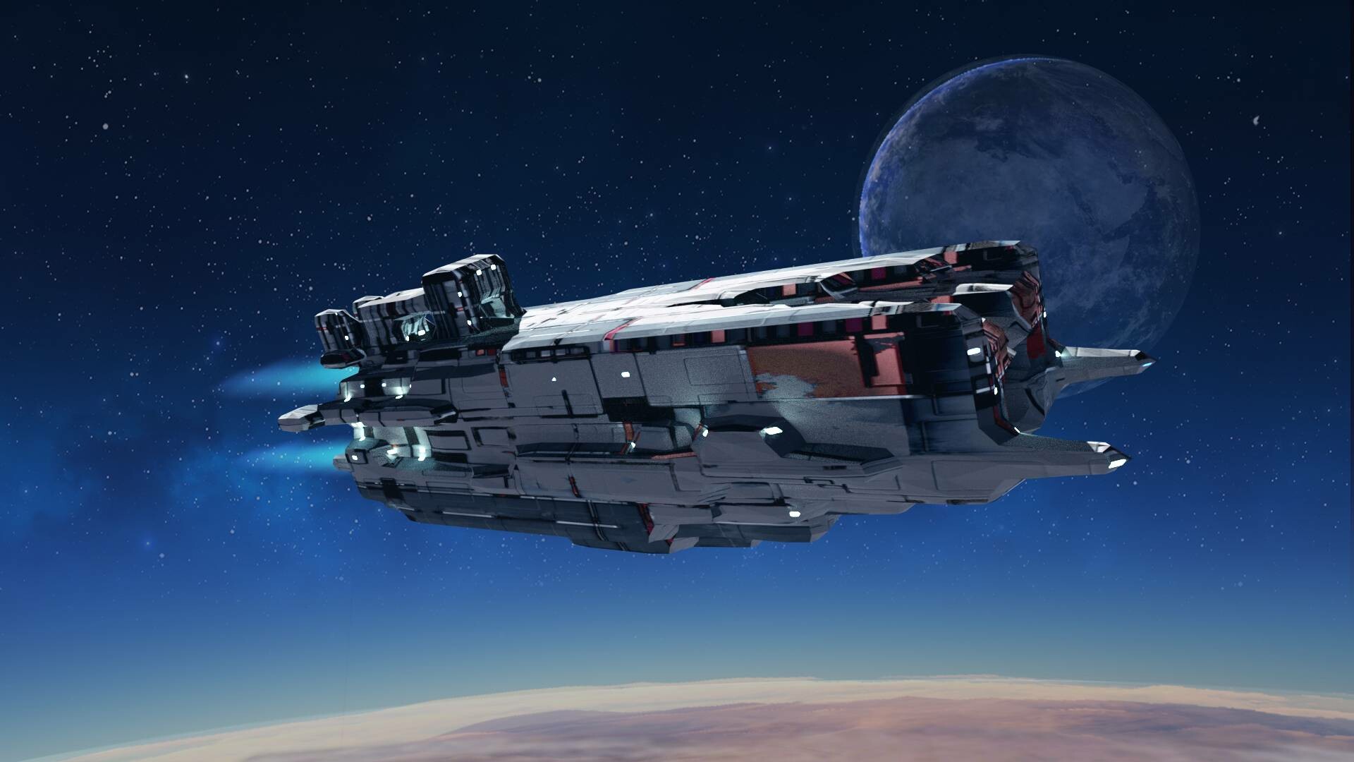 ArtStation - Space ship