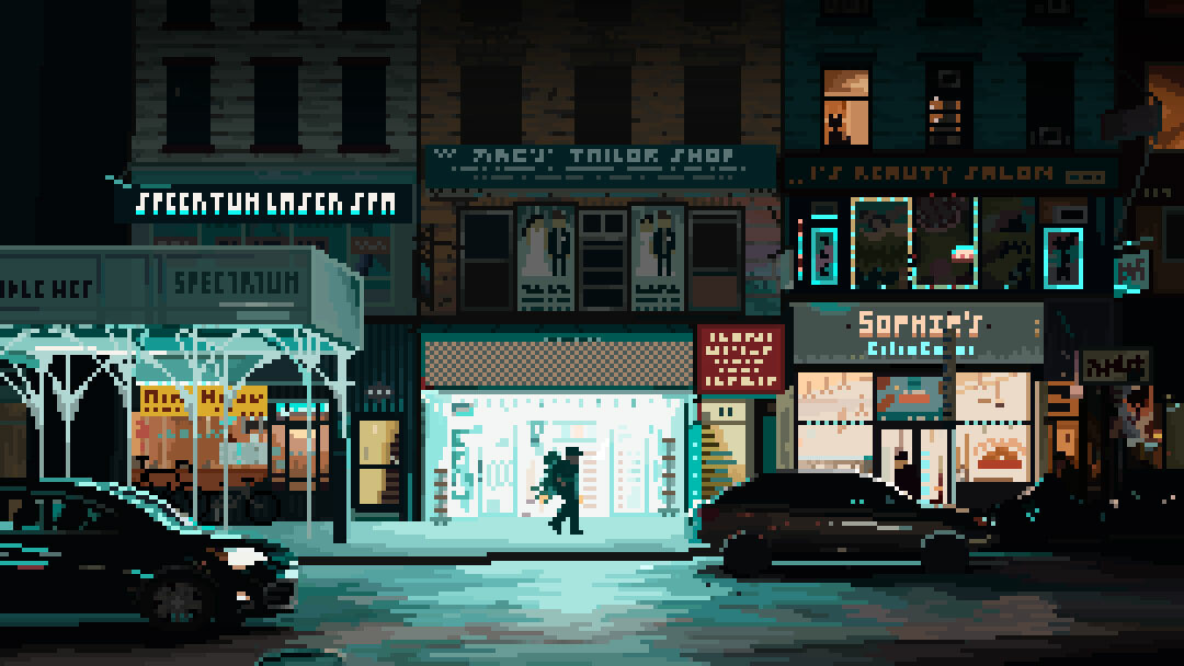 ArtStation - Pixel Street