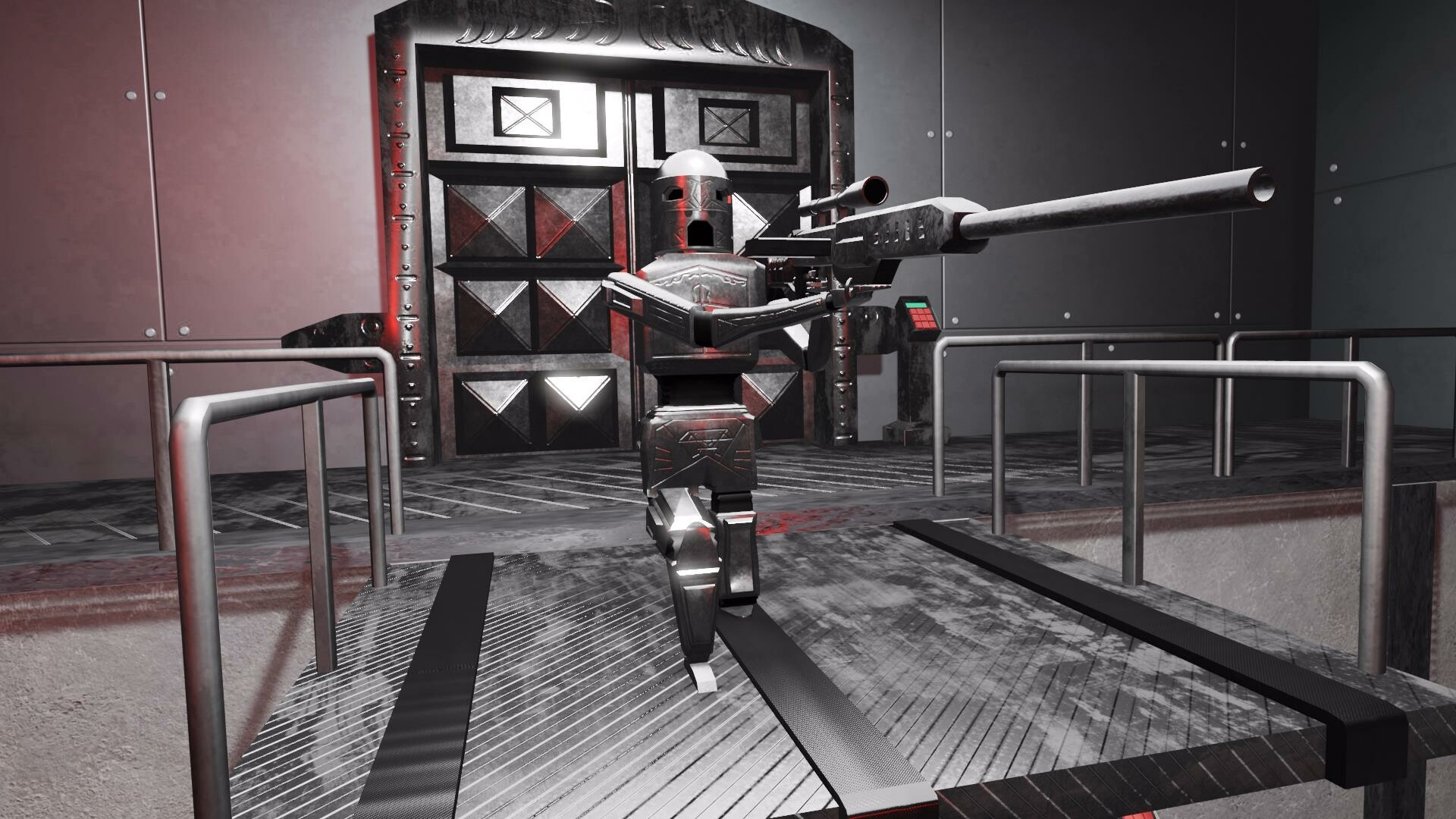 ArtStation - Cinematic Camera Robot Shoot Animation