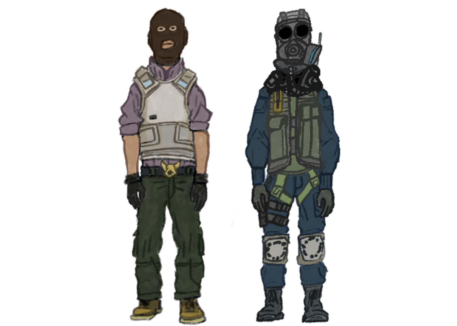ArtStation - Csgo guys