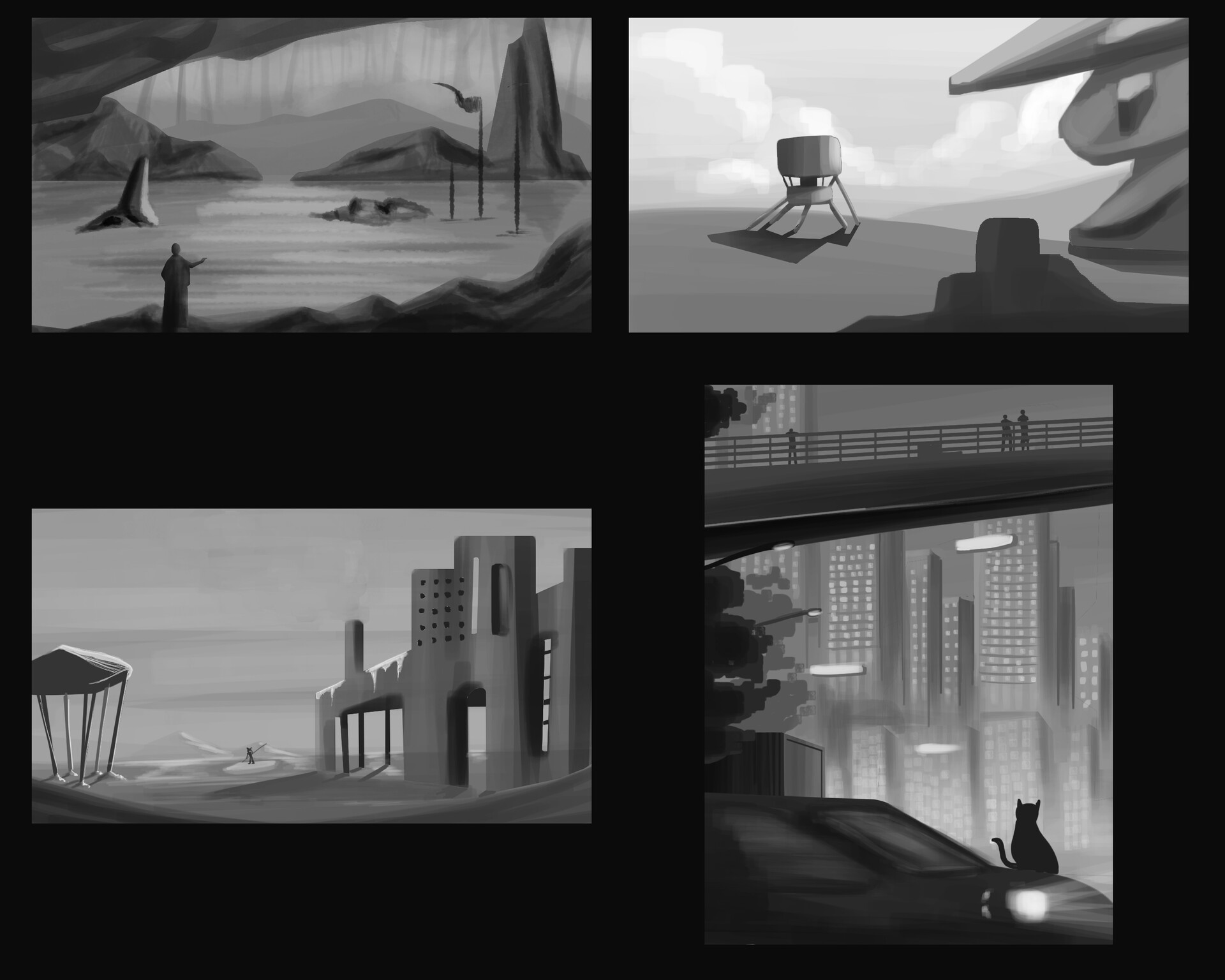 ArtStation - Value Concept study