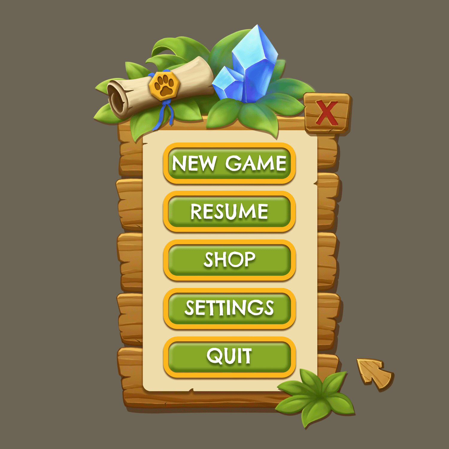 ArtStation - gif menu