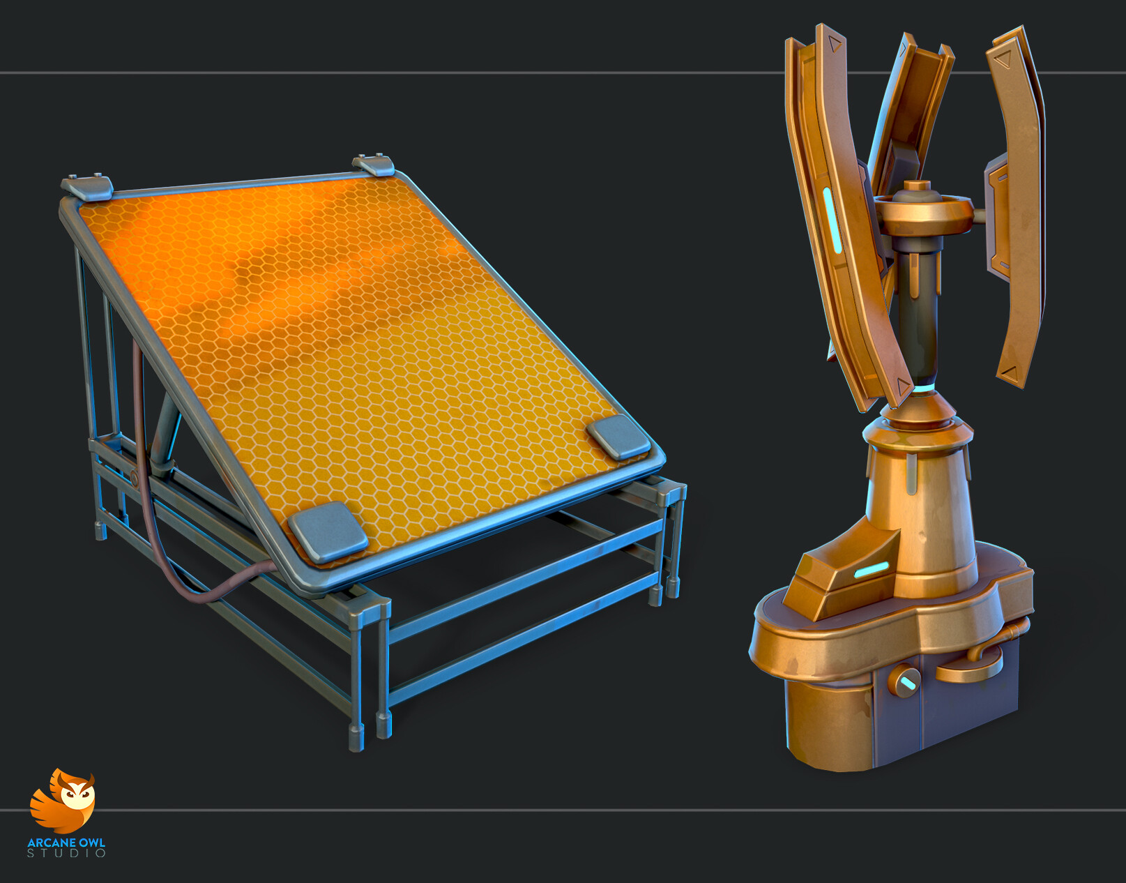 Arcane Owl Studio - Overwatch FanArt Props - Electronics