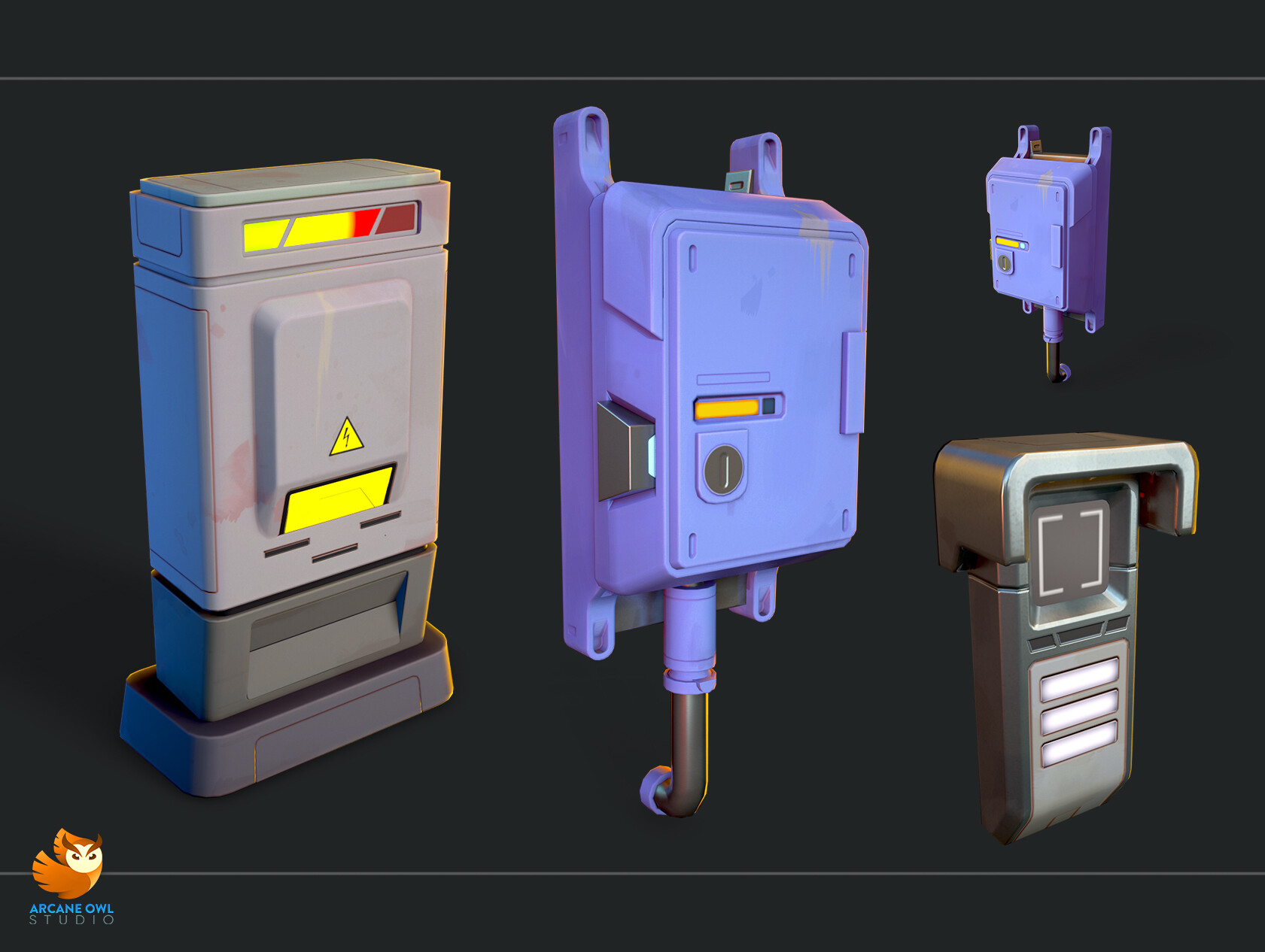 Arcane Owl Studio - Overwatch FanArt Props - Electronics