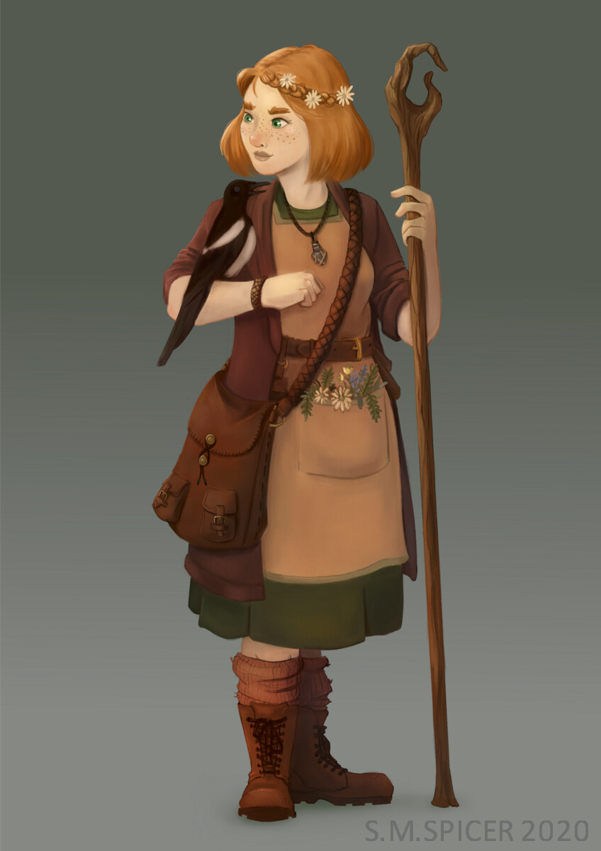 human druid artwork