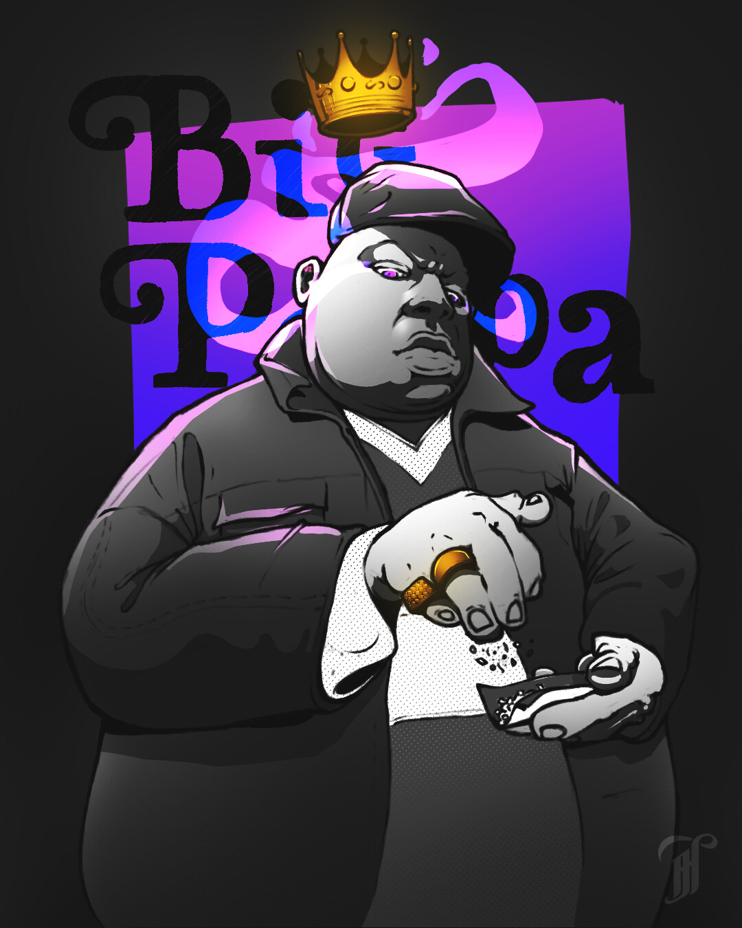ArtStation - Big Poppa Fan Art