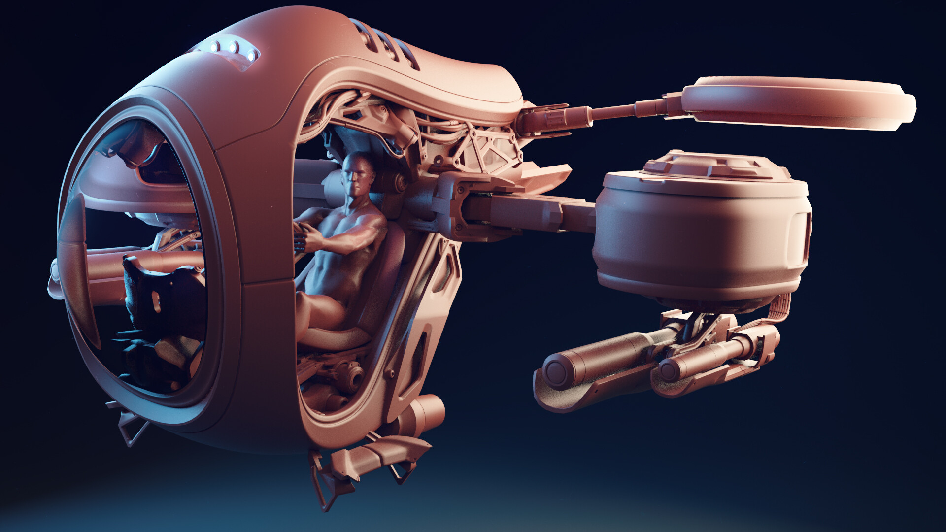 Oblivion Drone Concept Art