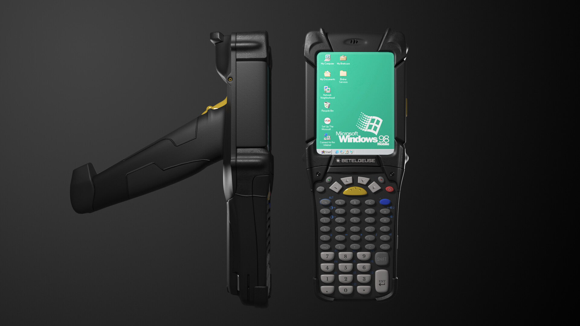 ArtStation - Data collection terminal mPos