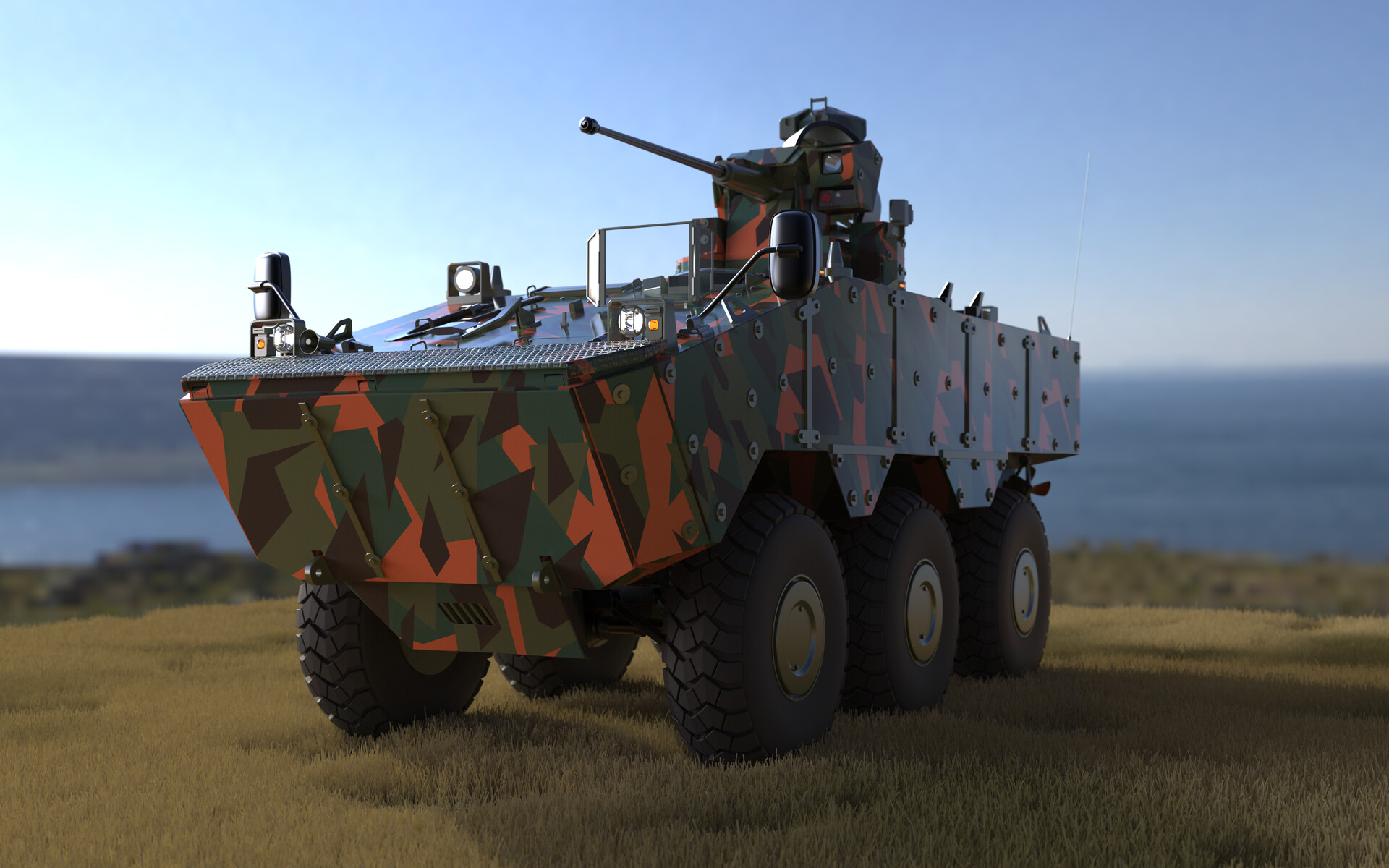 ArtStation - VBTP-MR Guarani