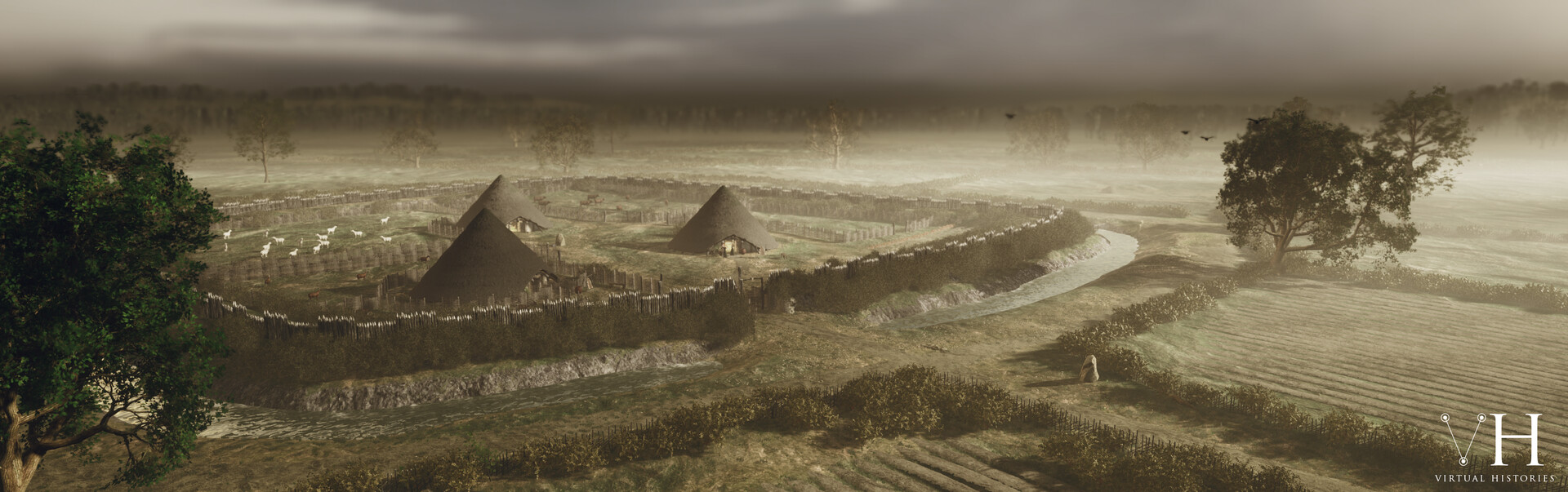 ArtStation - Iron Age Farmstead - Touchscreen Educational Tool