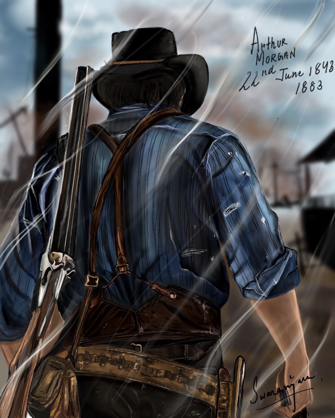 ArtStation - Arthur Morgan Fanart