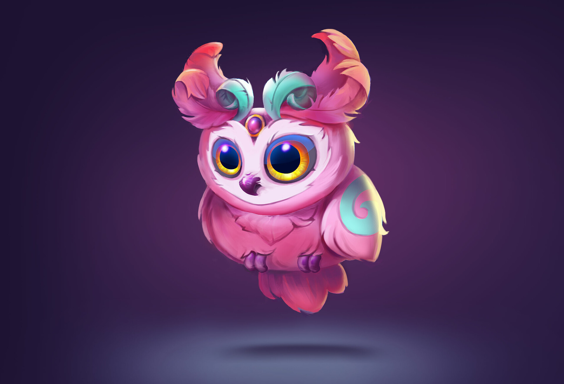 ArtStation - Magic owl