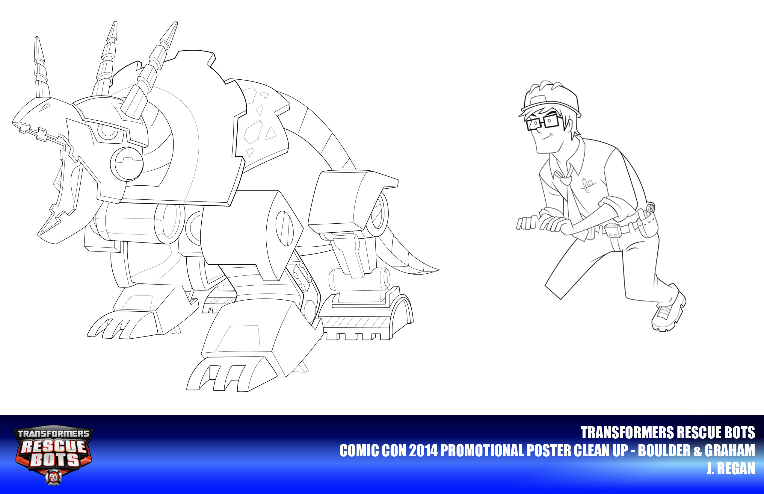 rescue bots boulder coloring pages
