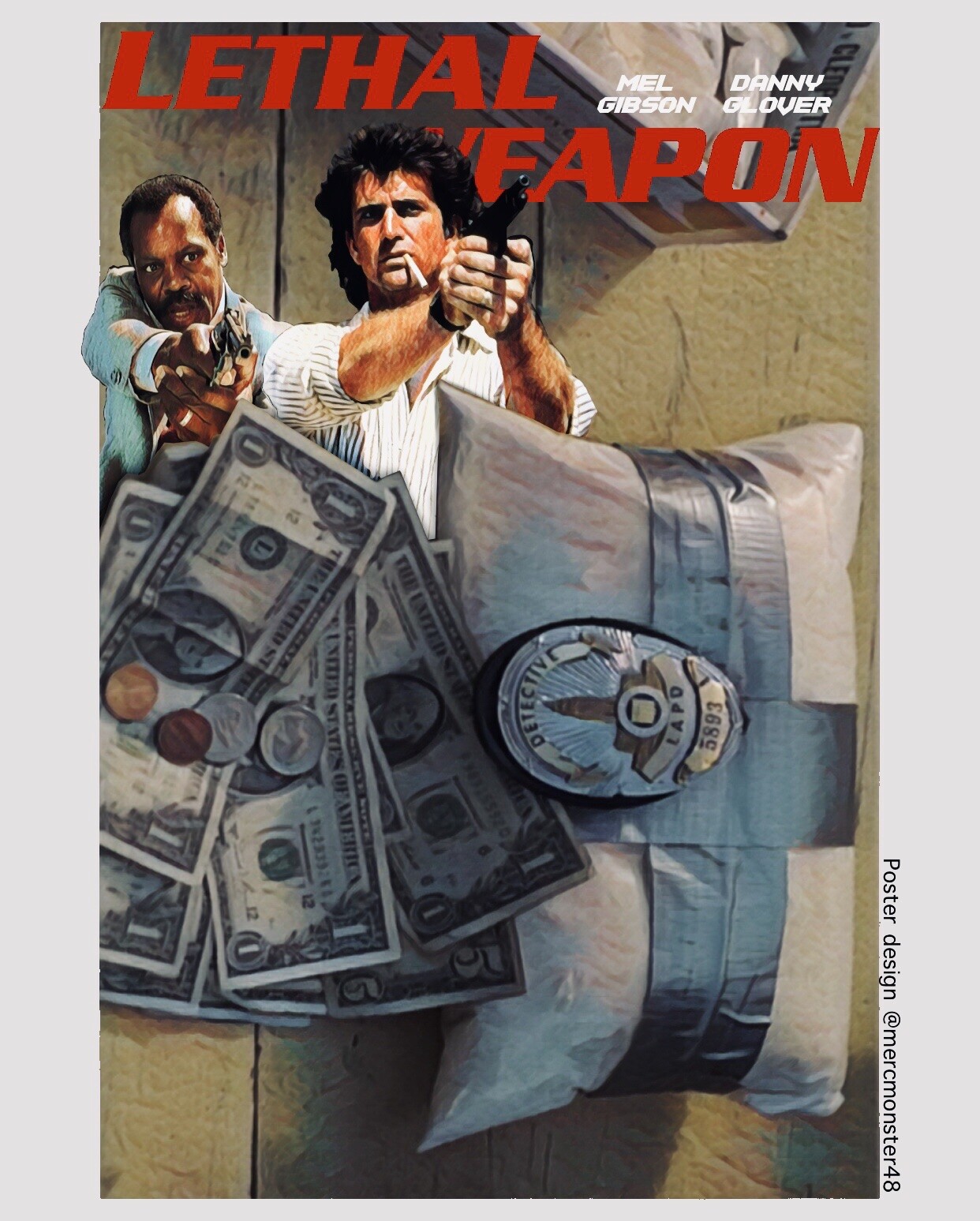 lethal weapon poster art