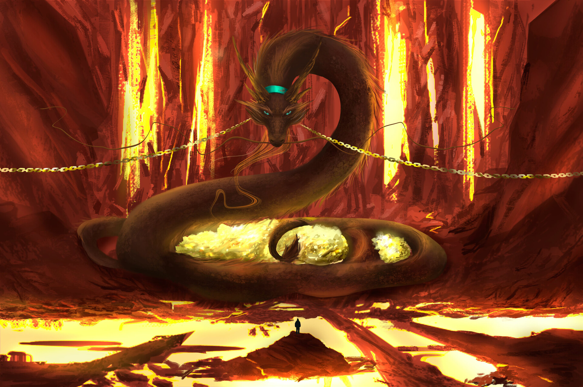 ArtStation - Red Dragon