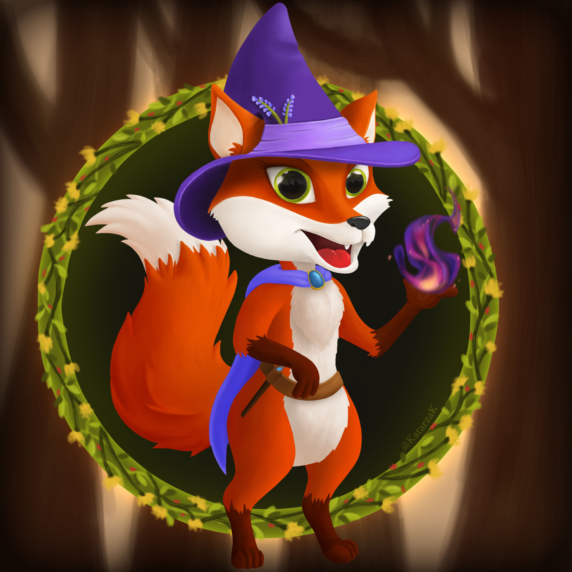 Katarina Kostic - Little fox witch