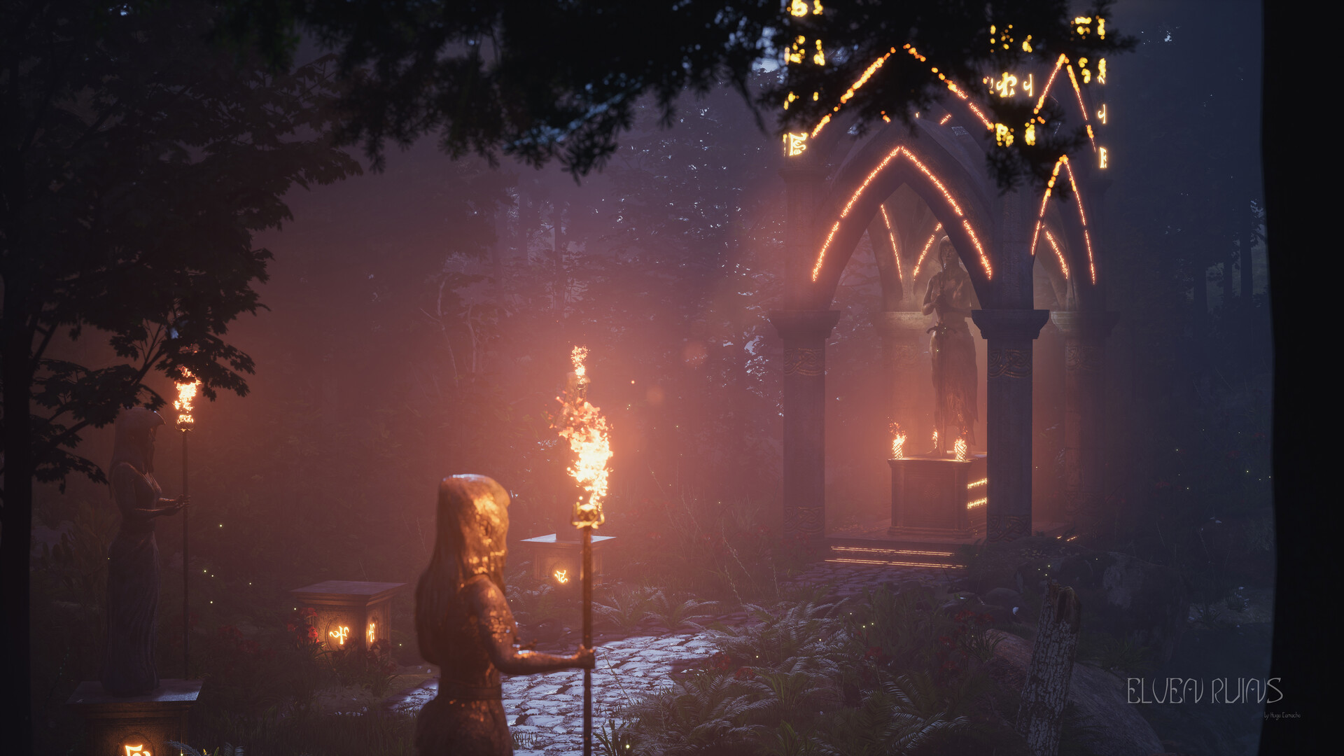 ArtStation - Elven Ruins