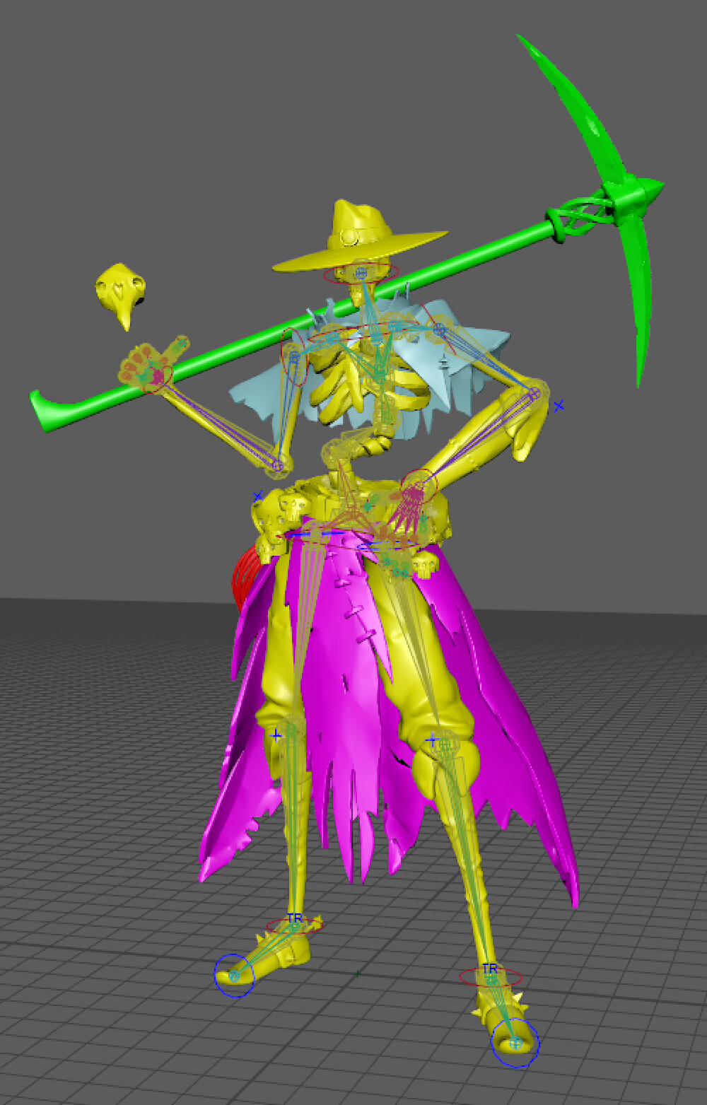 Tarik Takasu - Gold Hoarder Skeleton - Thiago Lehmann's DTIYS