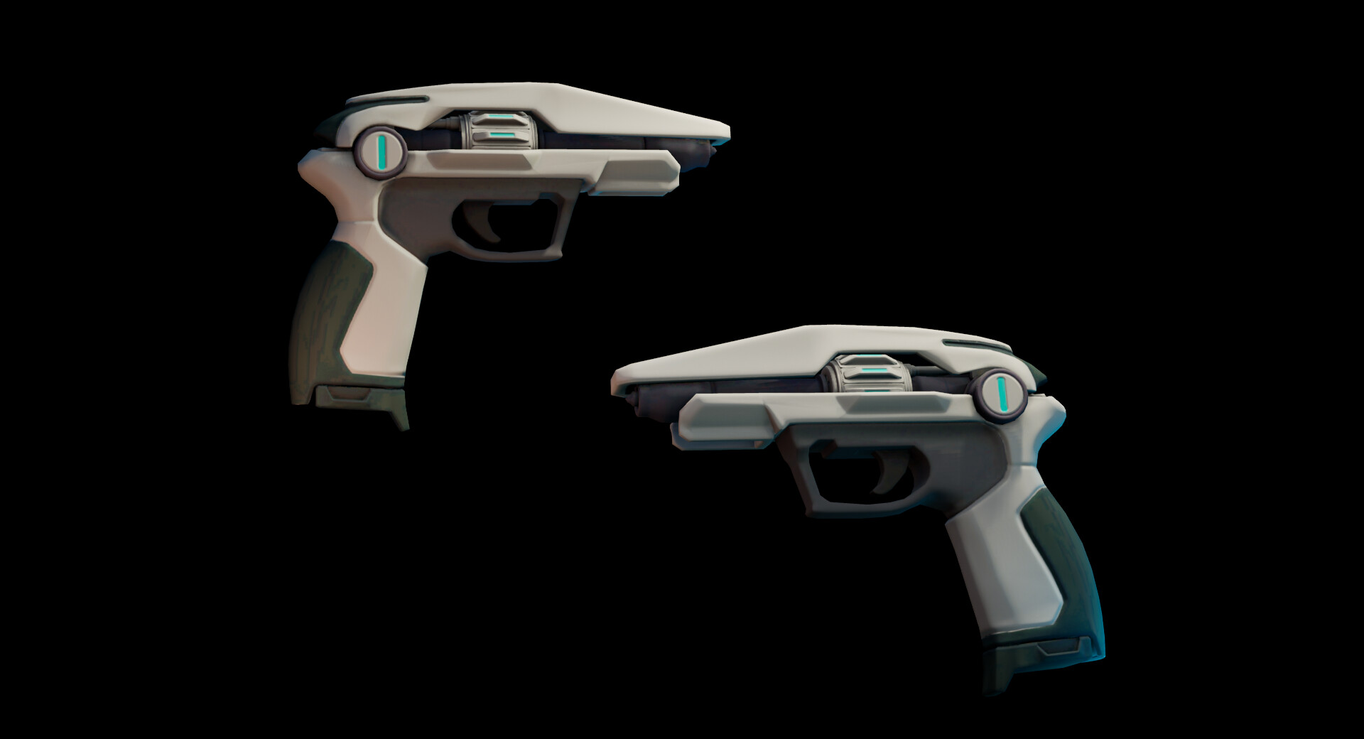 ArtStation - Laser Pistol